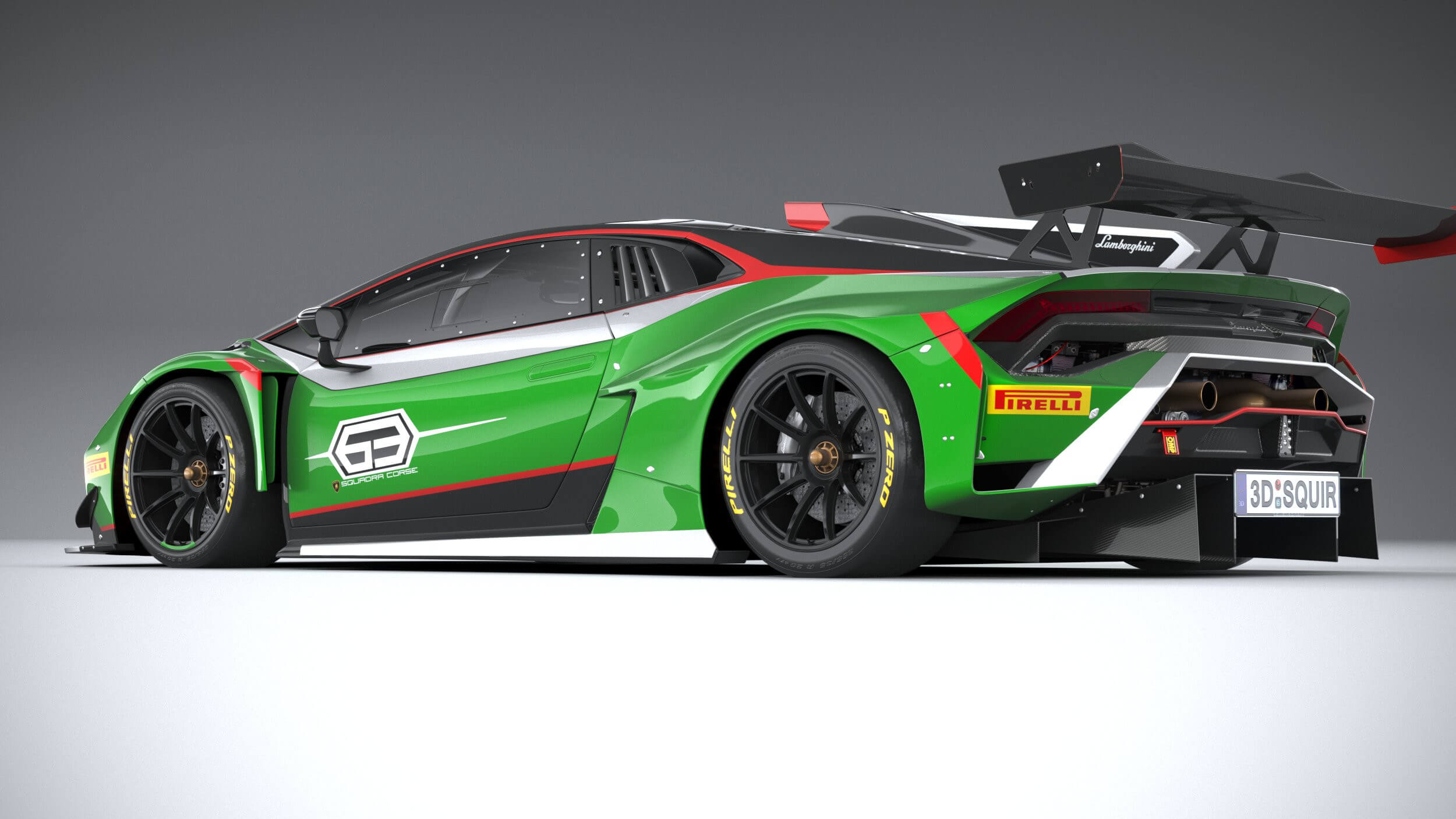 Lamborghini Huracan GT3 EVO2 2022 - 3D Model by SQUIR