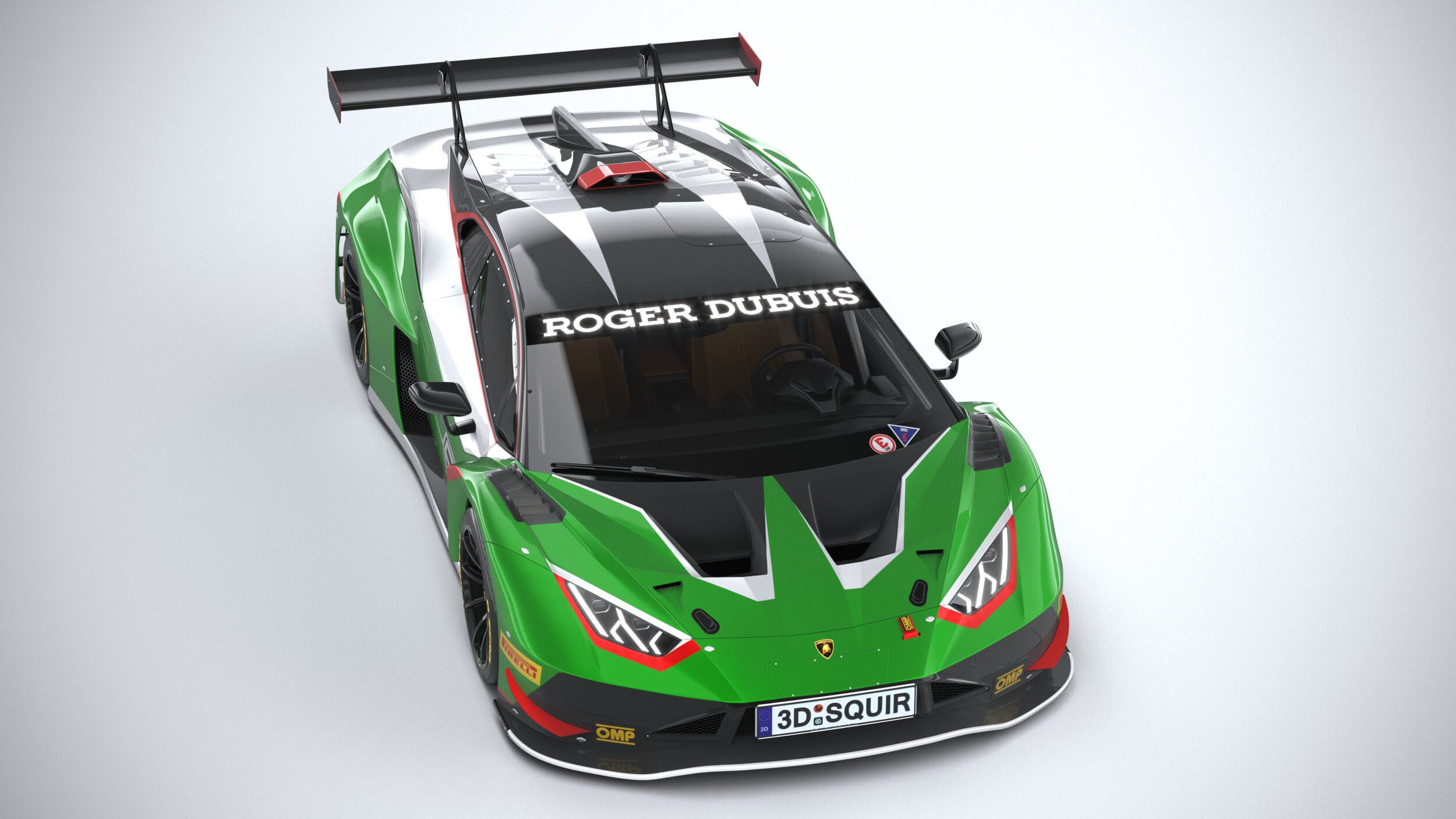 Lamborghini Huracan GT3 EVO2 2022 - 3D Model by SQUIR