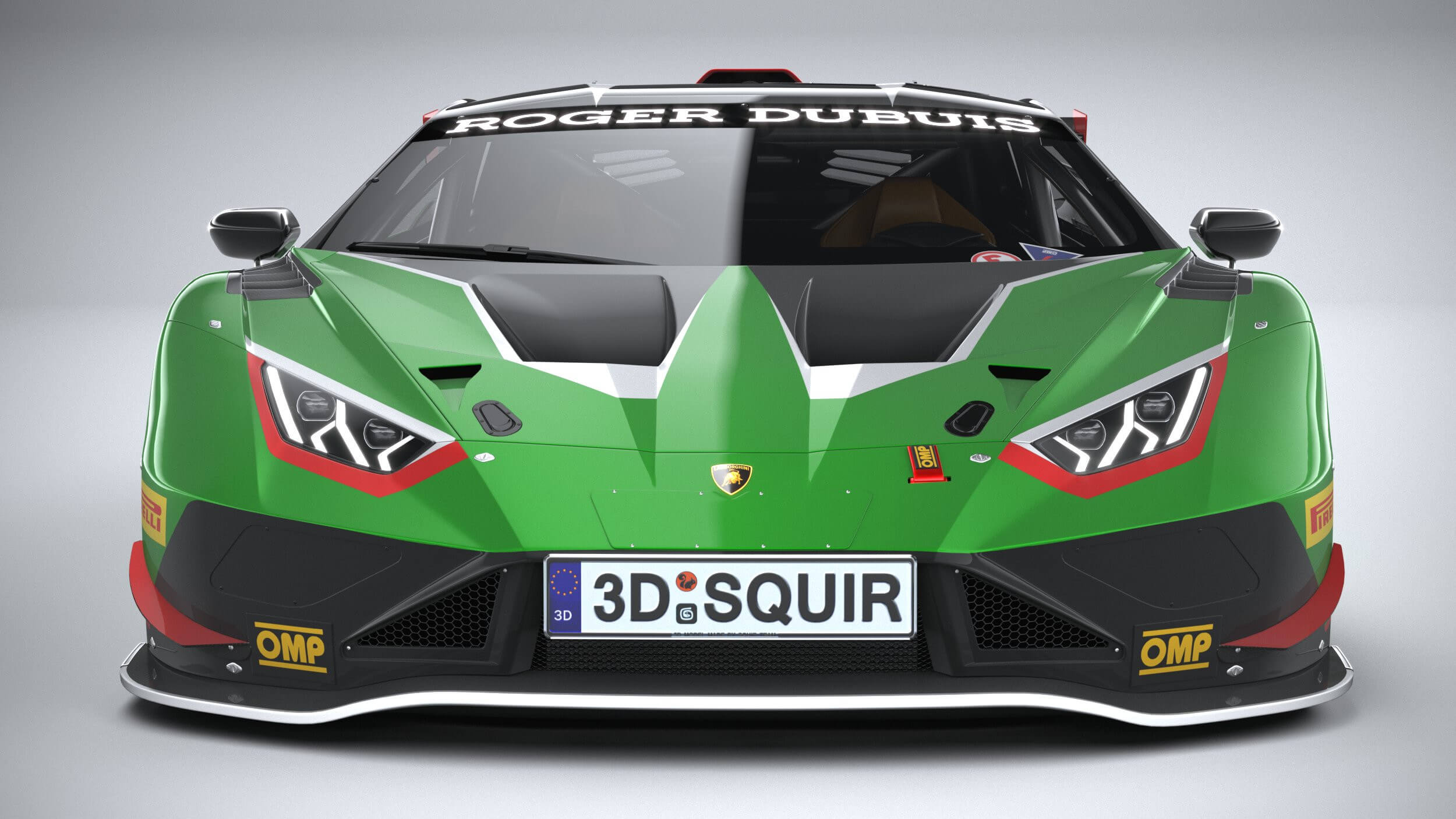 Lamborghini Huracan GT3 EVO2 2022 - 3D Model by SQUIR