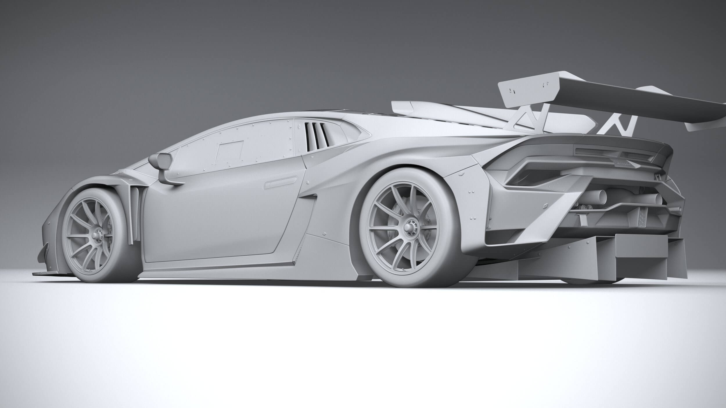 Lamborghini Huracan GT3 EVO2 2022 - 3D Model by SQUIR