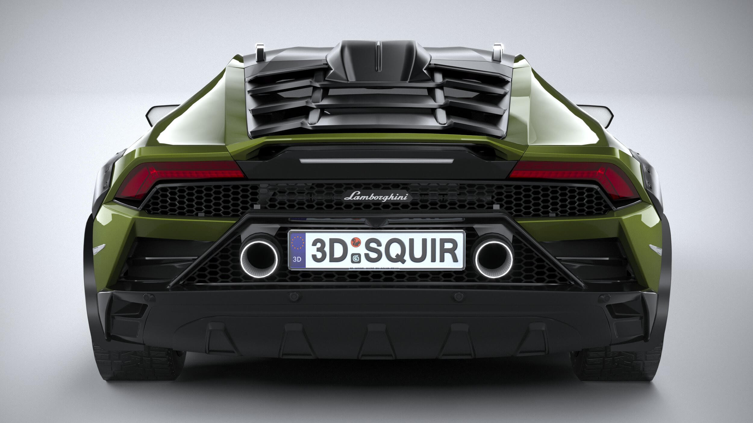 Lamborghini Huracan Sterrato 2024 Low Poly - 3D Model by SQUIR