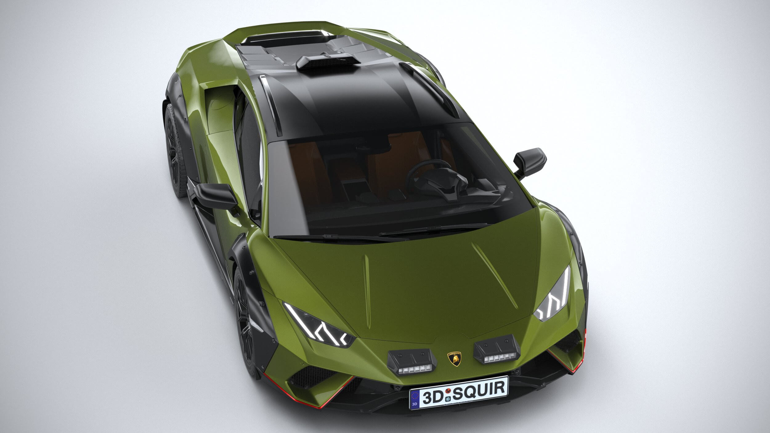 Lamborghini Huracan Sterrato 2024 Low Poly - 3D Model by SQUIR