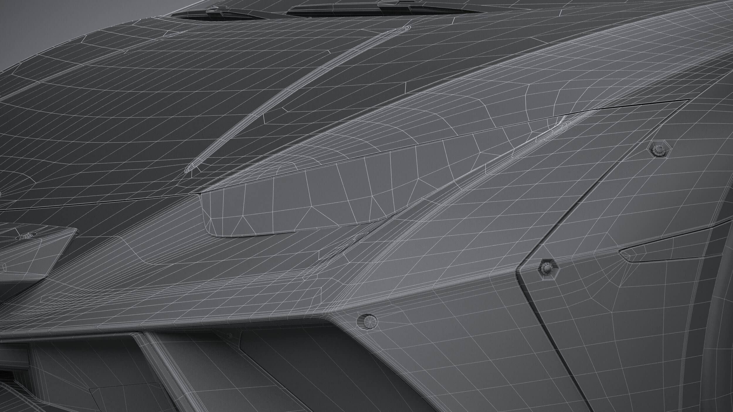 Lamborghini Huracan Sterrato 2024 Low Poly - 3D Model by SQUIR