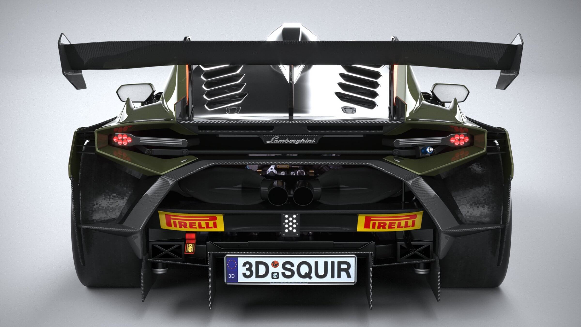 Lamborghini Huracan Super Evo2 2022 - 3D Model by SQUIR