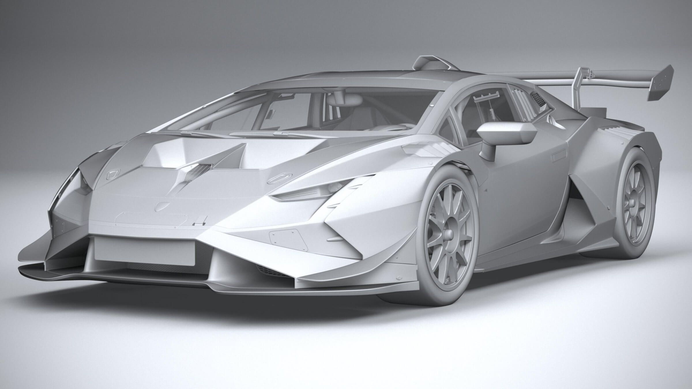 Lamborghini Huracan Super Evo2 2022 - 3D Model by SQUIR
