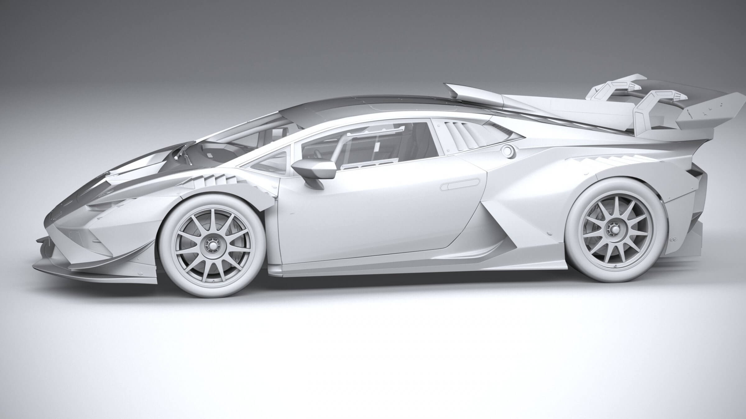 Lamborghini Huracan Super Evo2 2022 - 3D Model by SQUIR