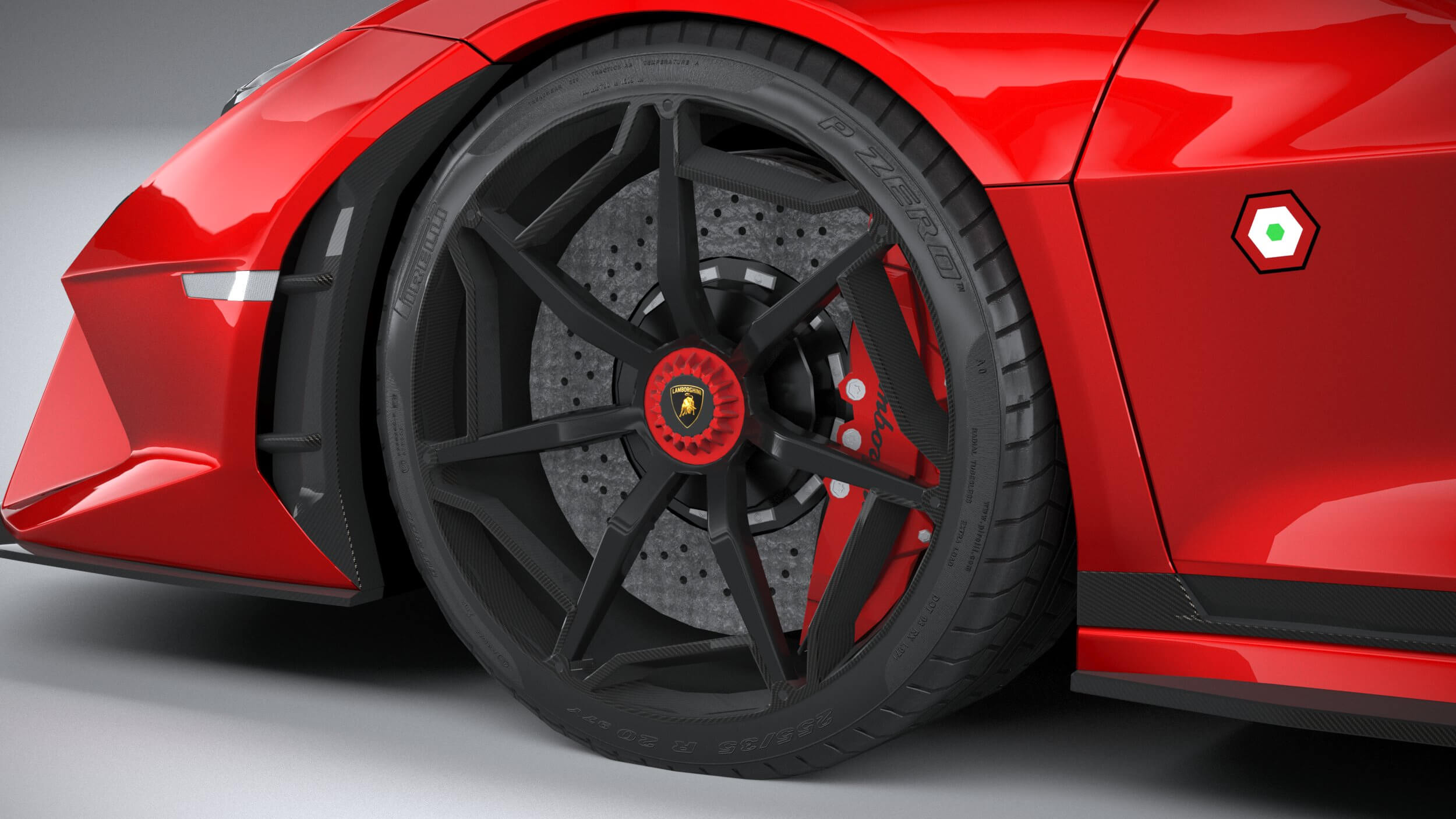 Lamborghini Invencible 2023 Low Poly - 3D Model by SQUIR