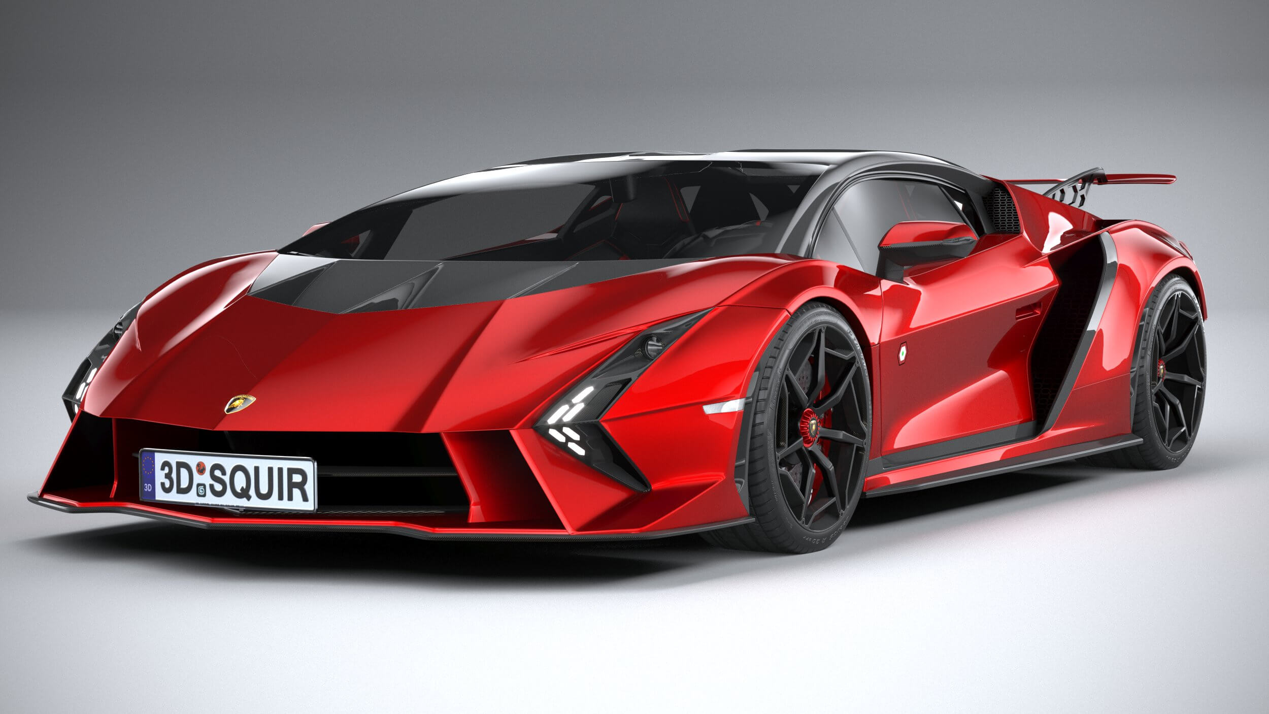 Lamborghini Invencible 2023 - 3D Model by SQUIR