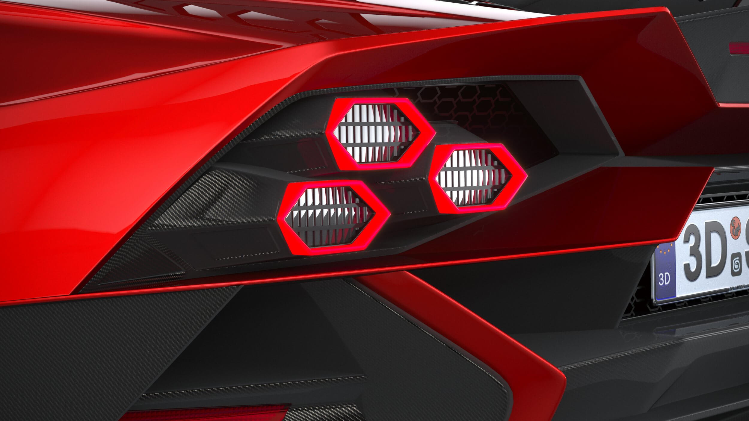 Lamborghini Invencible 2023 - 3D Model by SQUIR