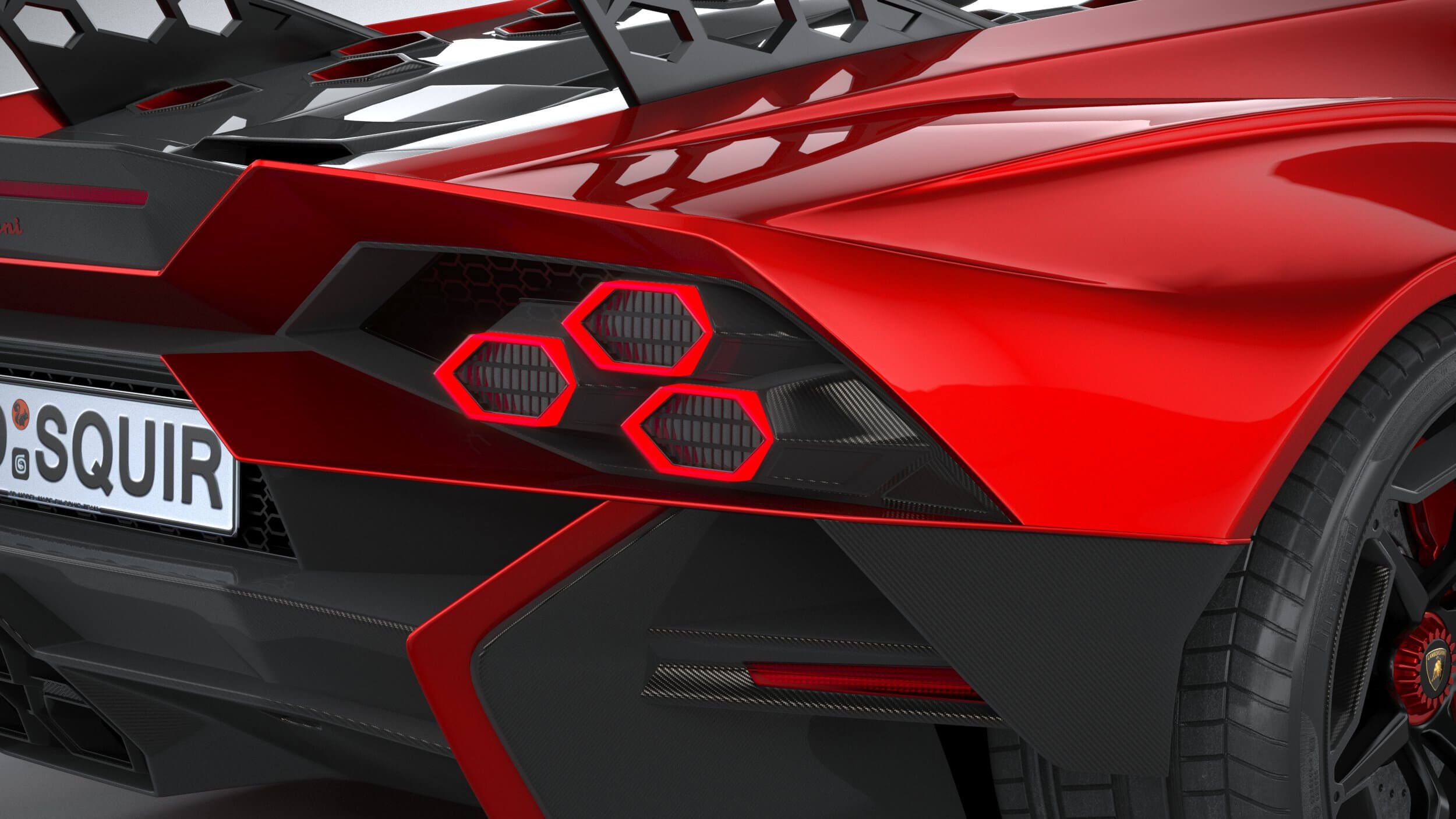 Lamborghini Invencible 2023 - 3D Model by SQUIR