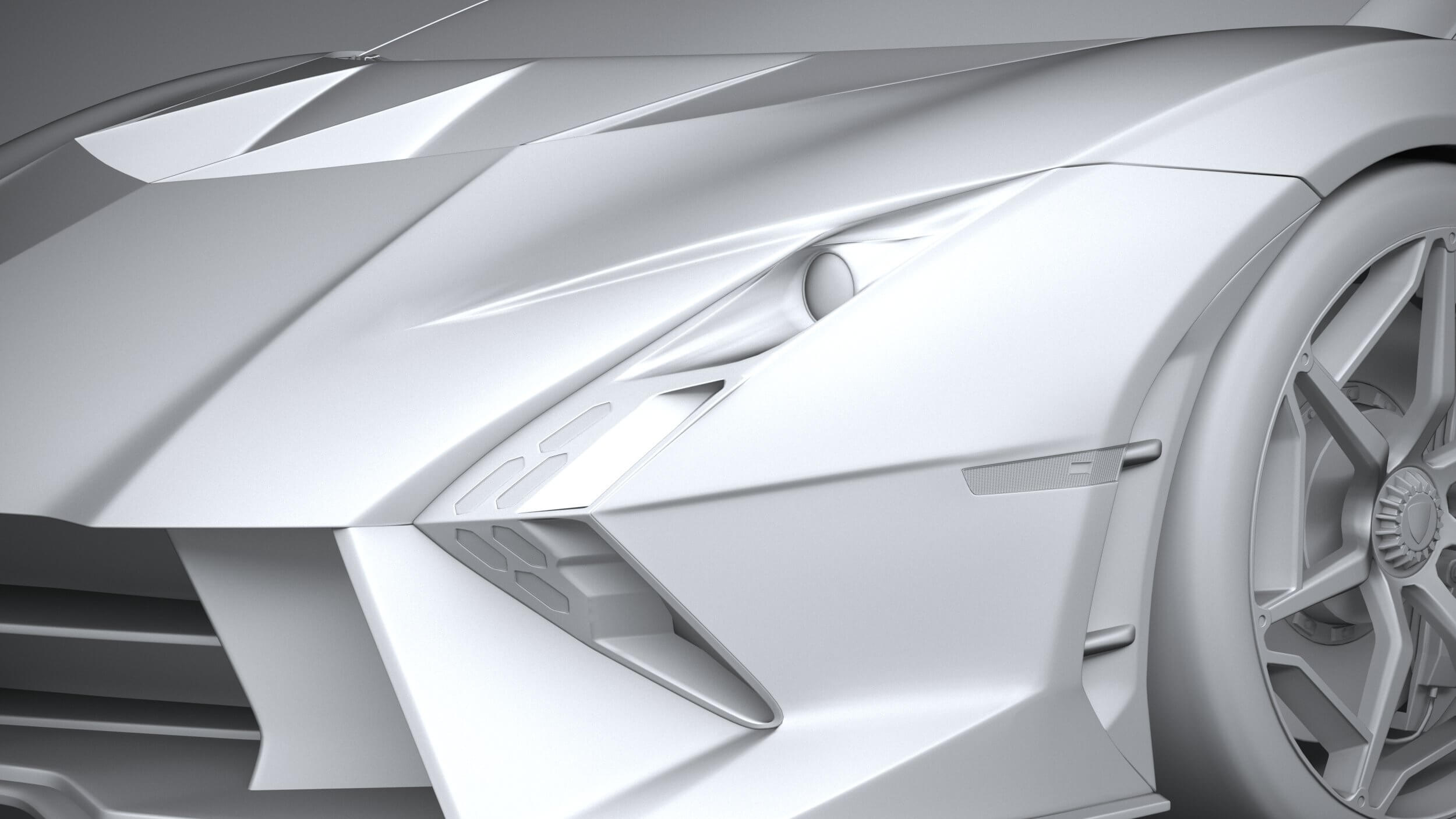 Lamborghini Invencible 2023 - 3D Model by SQUIR