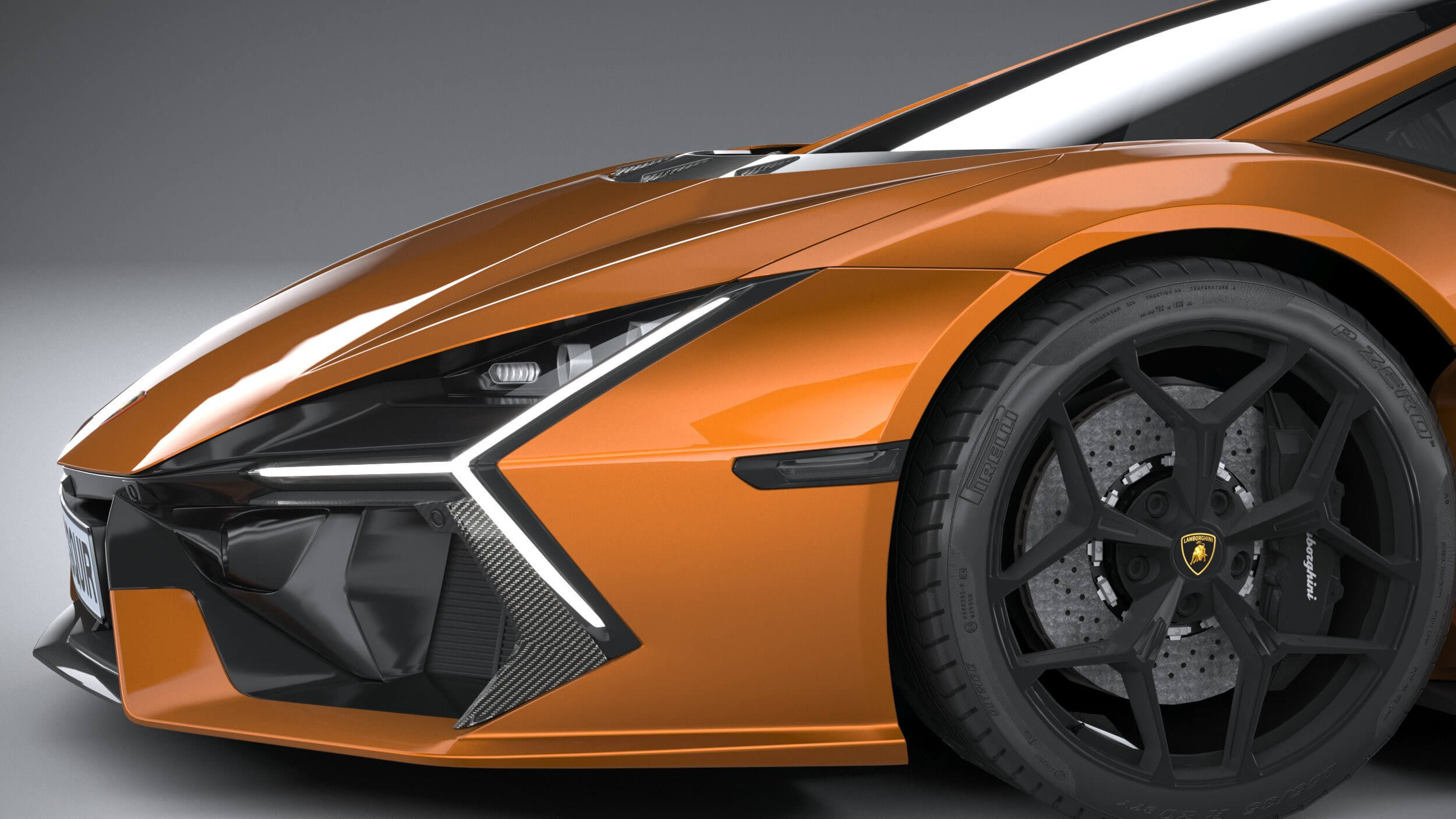 Lamborghini Revuelto 2024 Low Poly - 3D Model by SQUIR