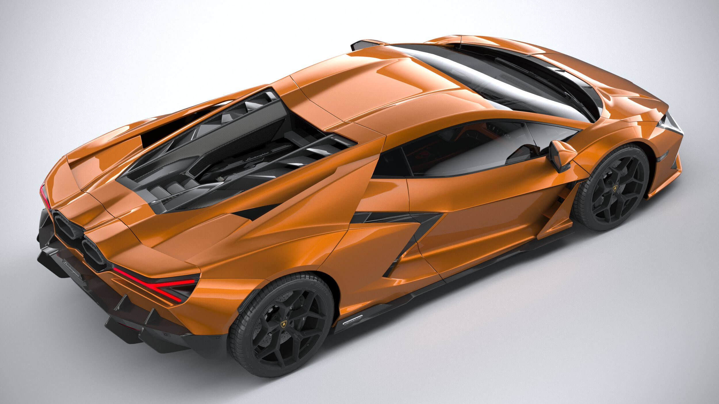 Lamborghini Revuelto 2024 Low Poly - 3D Model by SQUIR