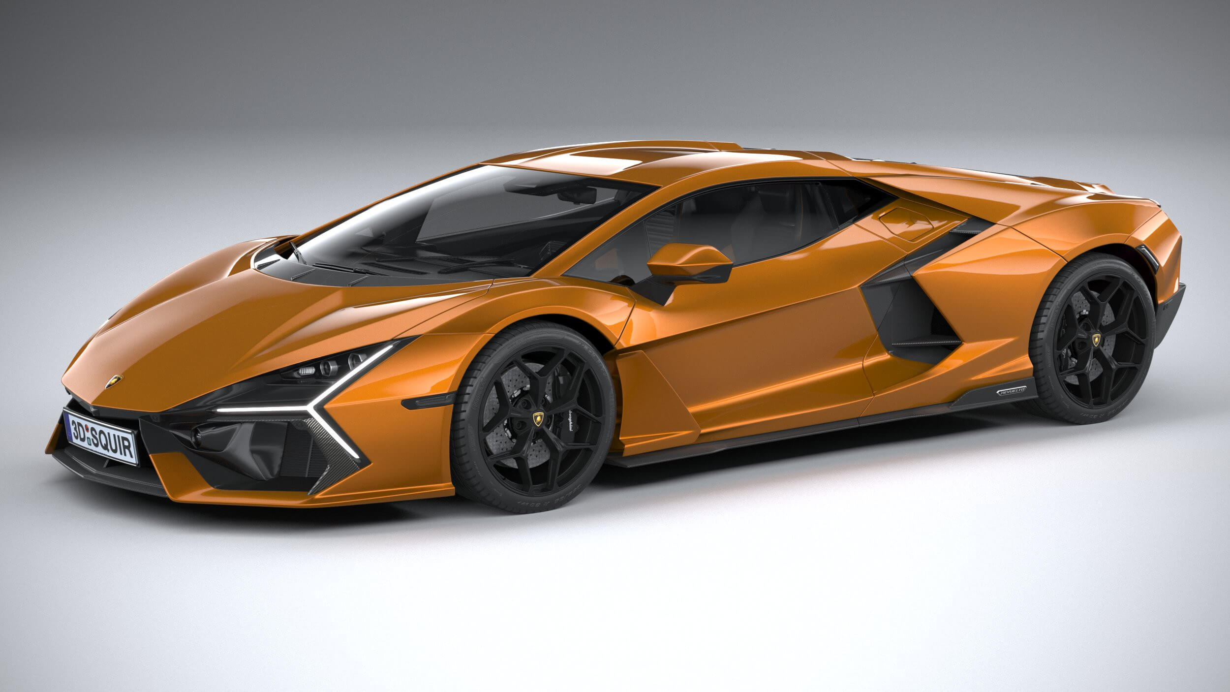 Obj Car Models Lambo Lamborghini Aventador Low Poly Download Free 3D