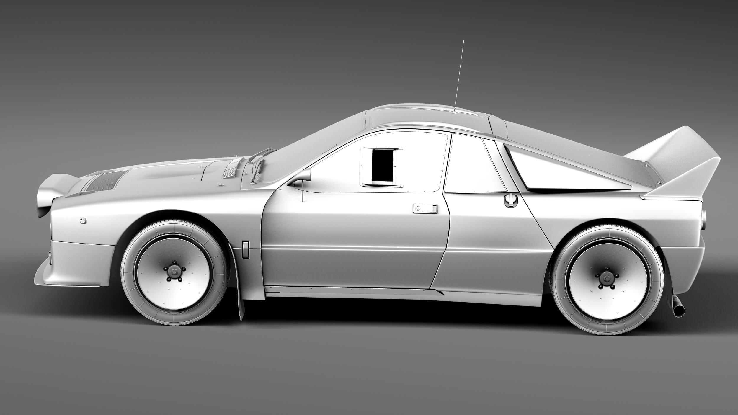 Lancia 037 1982-1983 3D Model by SQUIR