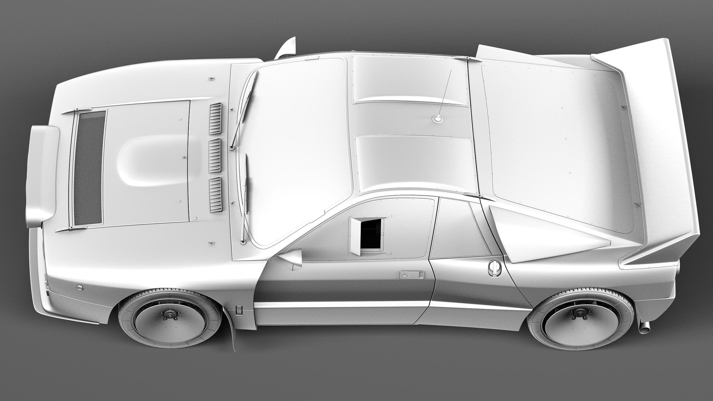 Lancia 037 1982-1983 3D Model by SQUIR