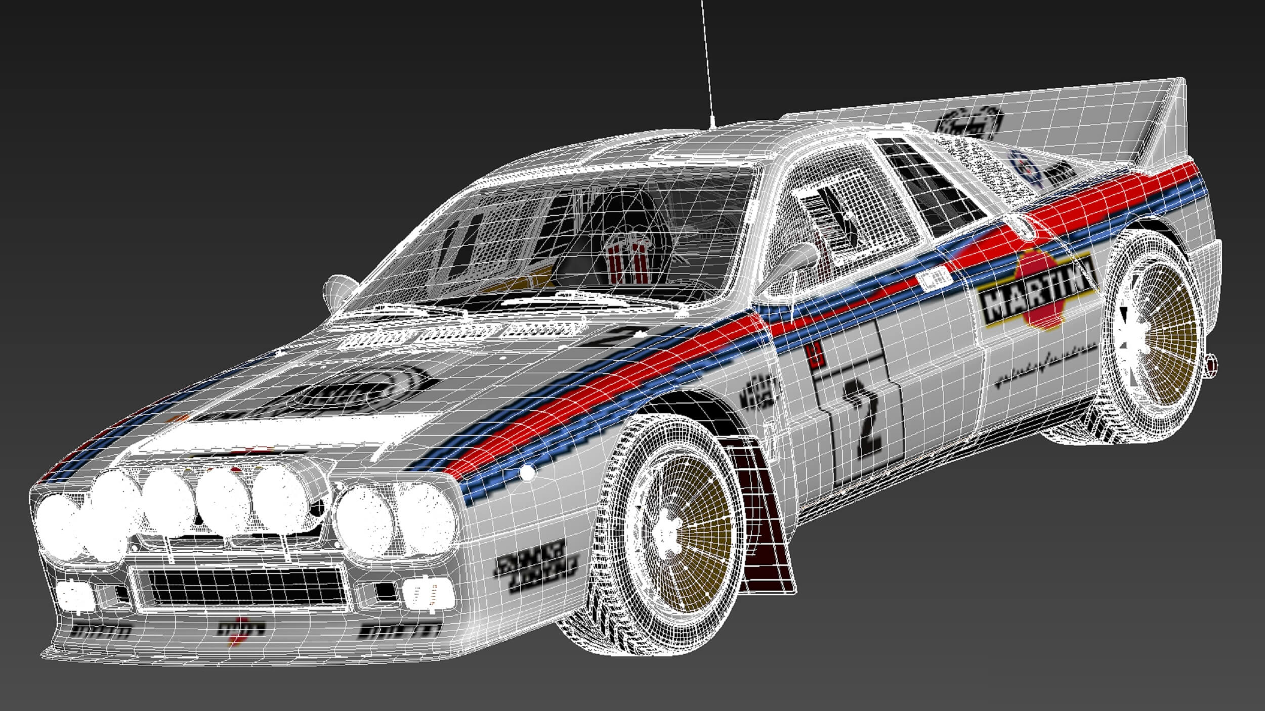 Lancia 037 1982-1983 3D Model by SQUIR