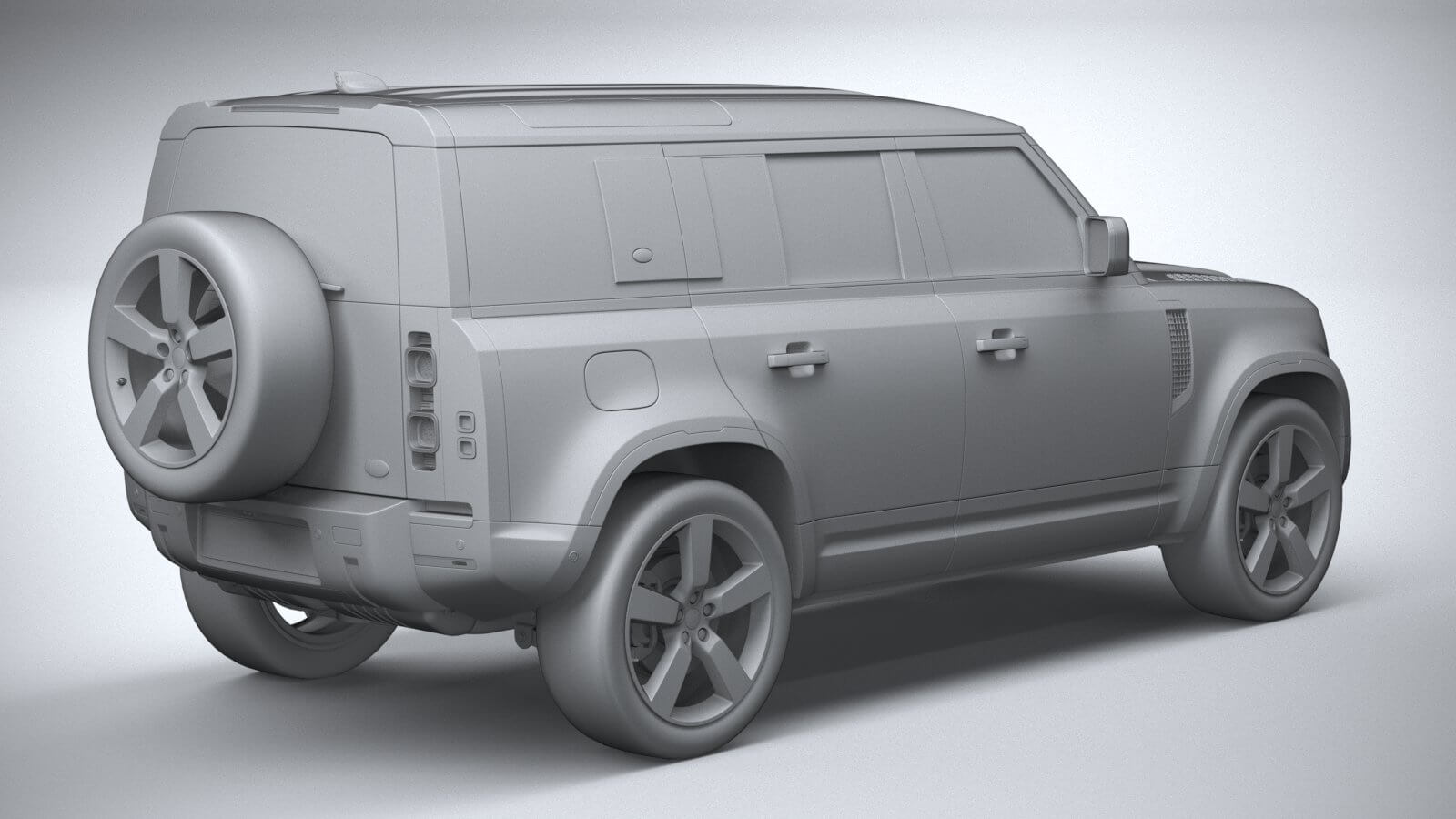 Land Rover Defender 110 2020 - 3D Model by SQUIR