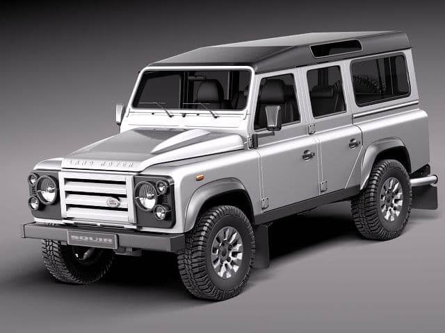 Land Rover Defender 2011 X-Tech Long 3D Model by SQUIR