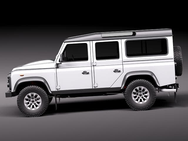 Land Rover Defender 2011 X-Tech Long 3D Model by SQUIR
