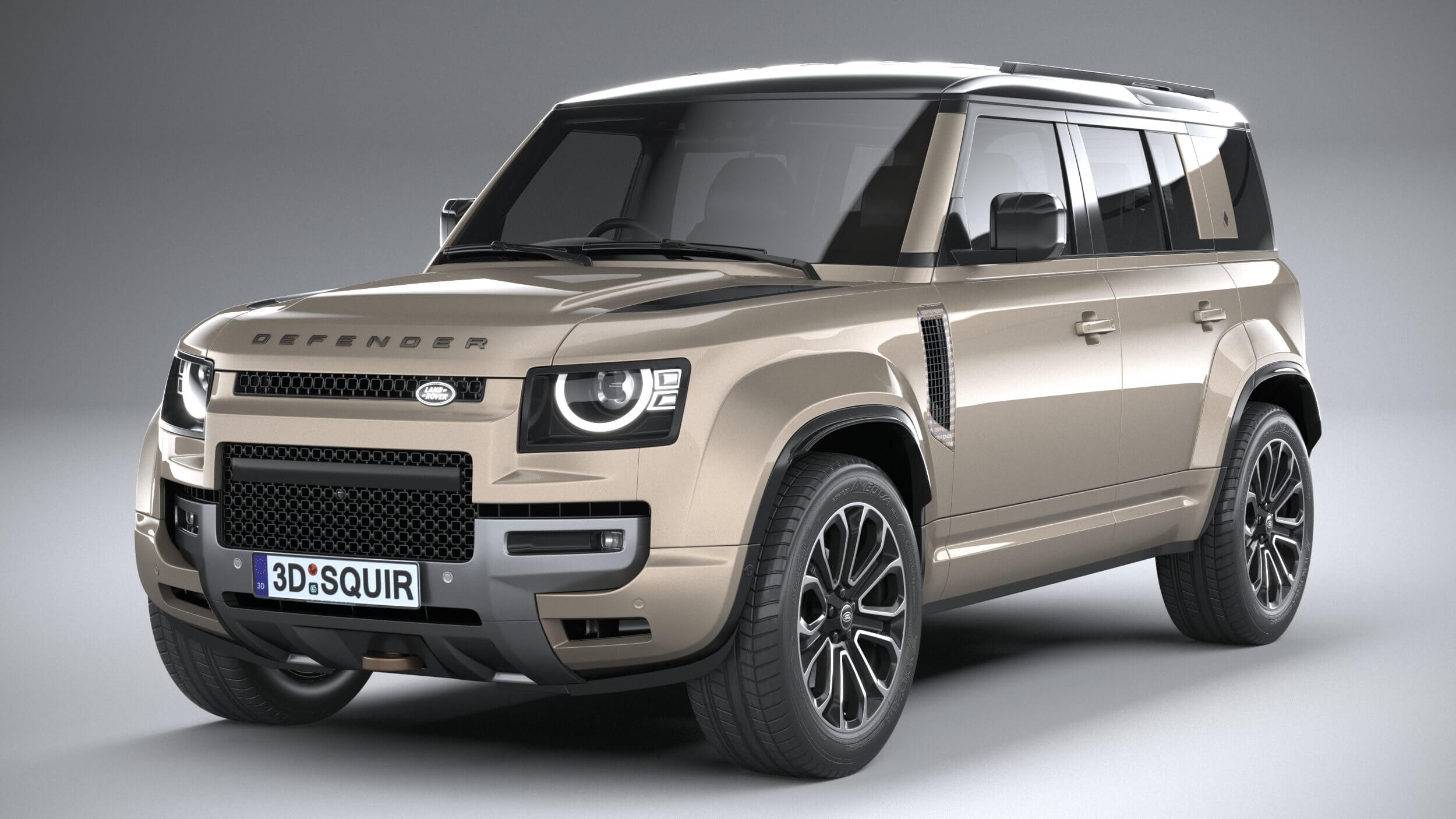 Land Rover Defender Octa 2025 - 3D Model by SQUIR