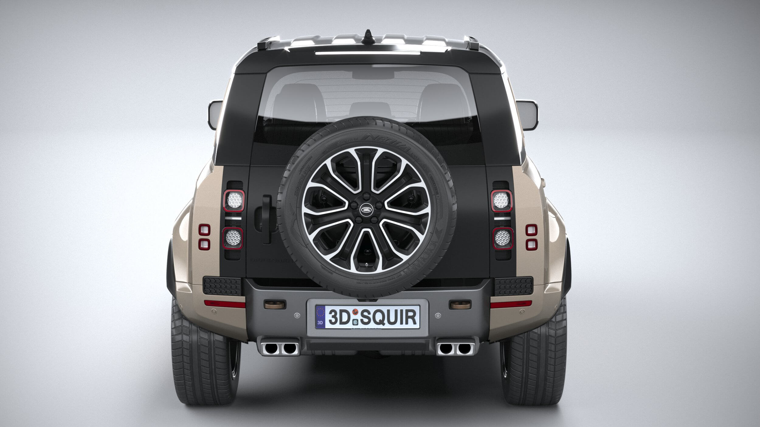 Land Rover Defender Octa 2025 - 3D Model by SQUIR