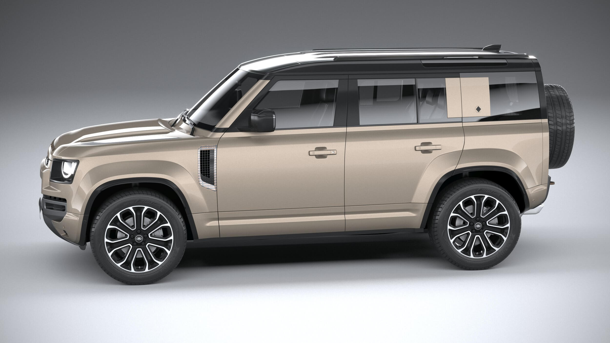 Land Rover Defender Octa 2025 - 3D Model by SQUIR