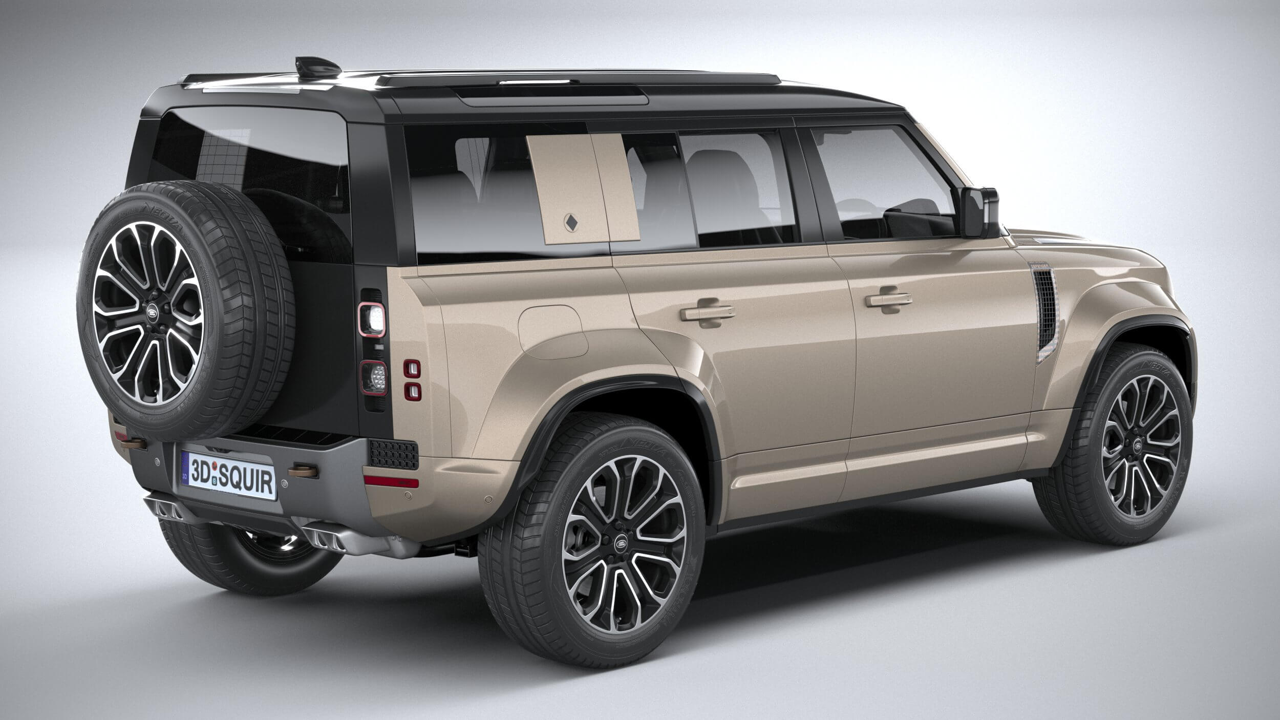Land Rover Defender Octa 2025 - 3D Model by SQUIR