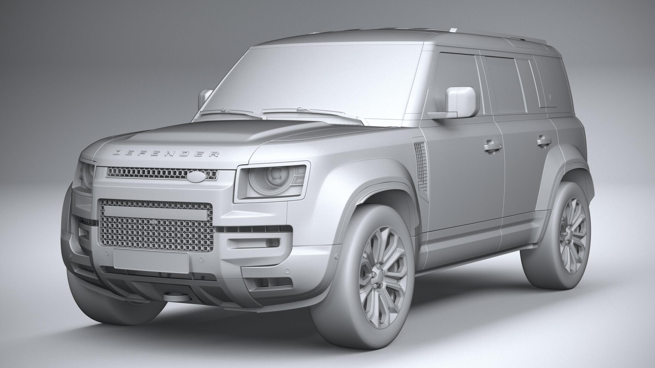 Land Rover Defender Octa 2025 - 3D Model by SQUIR