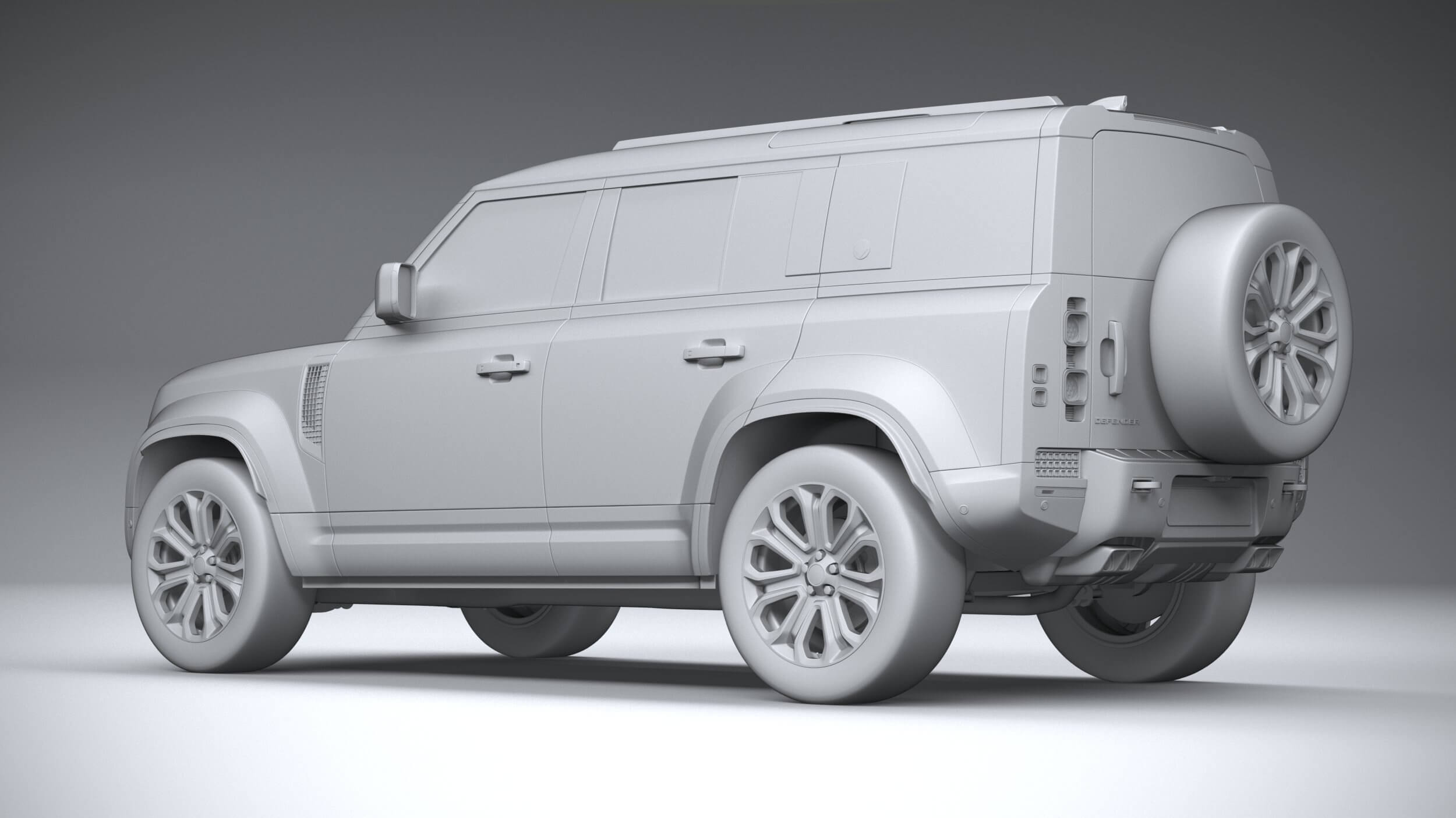 Land Rover Defender Octa 2025 - 3D Model by SQUIR