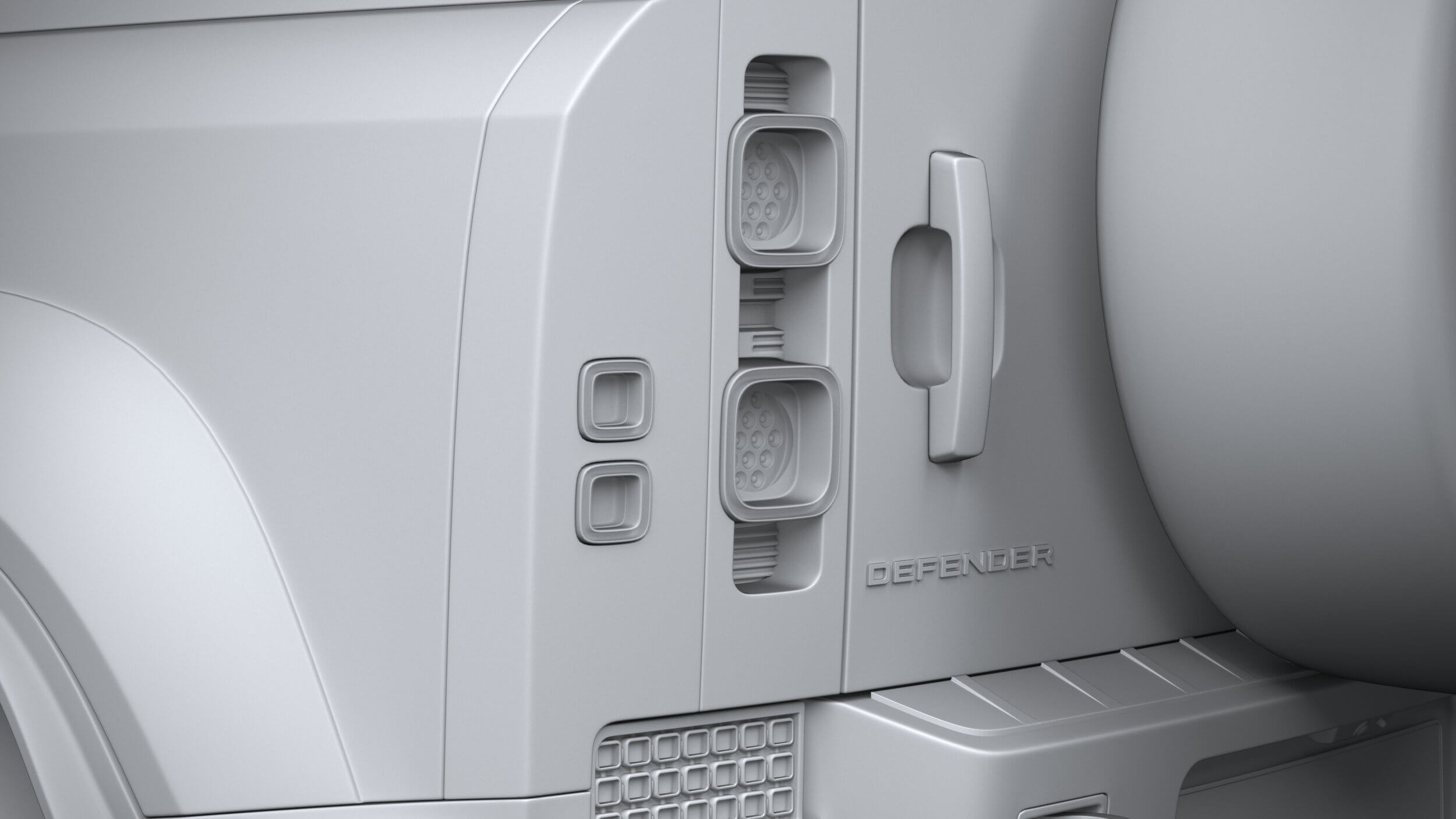 Land Rover Defender Octa 2025 - 3D Model by SQUIR