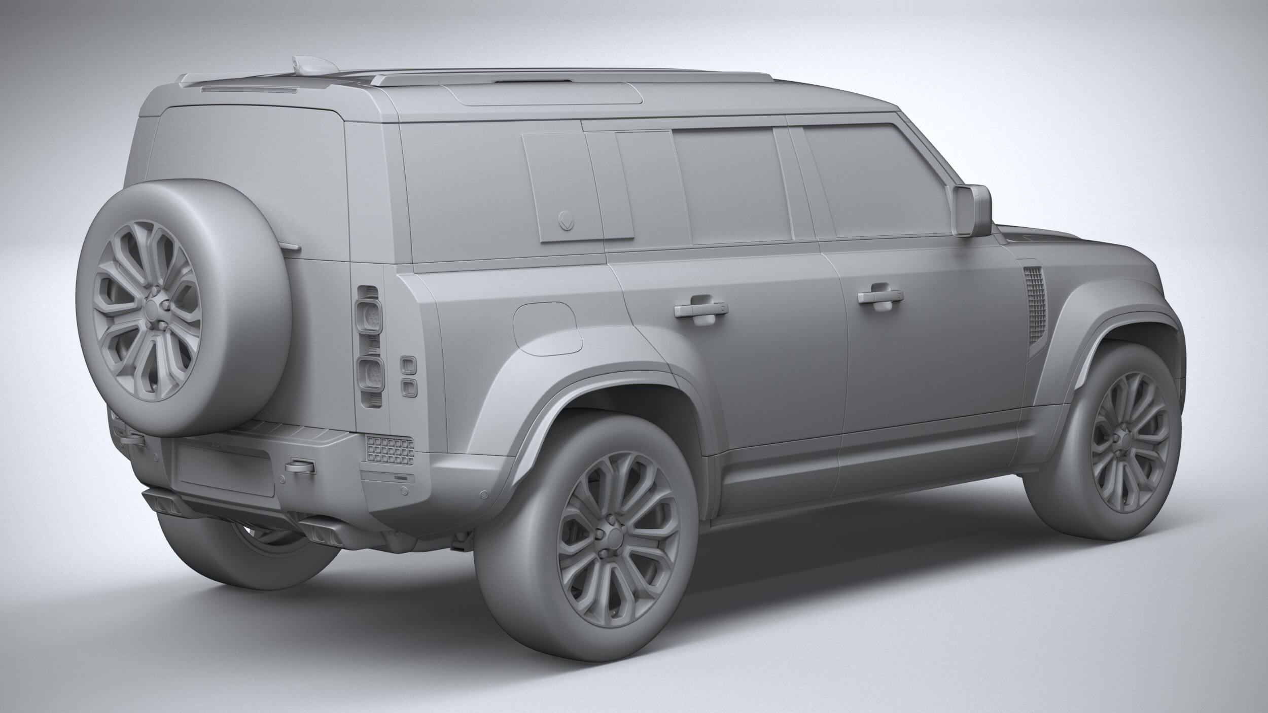 Land Rover Defender Octa 2025 - 3D Model by SQUIR