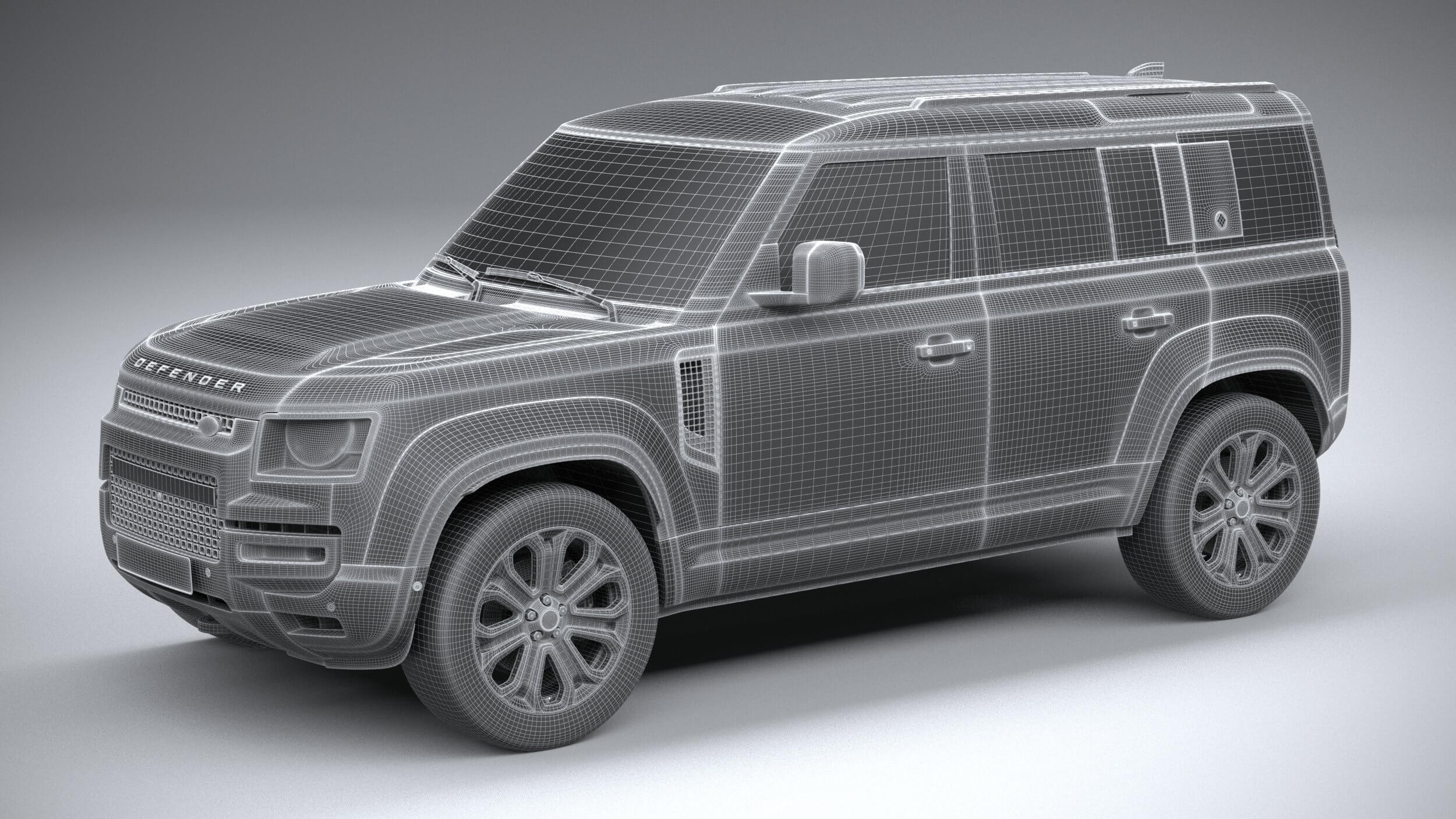 Land Rover Defender Octa 2025 - 3D Model by SQUIR