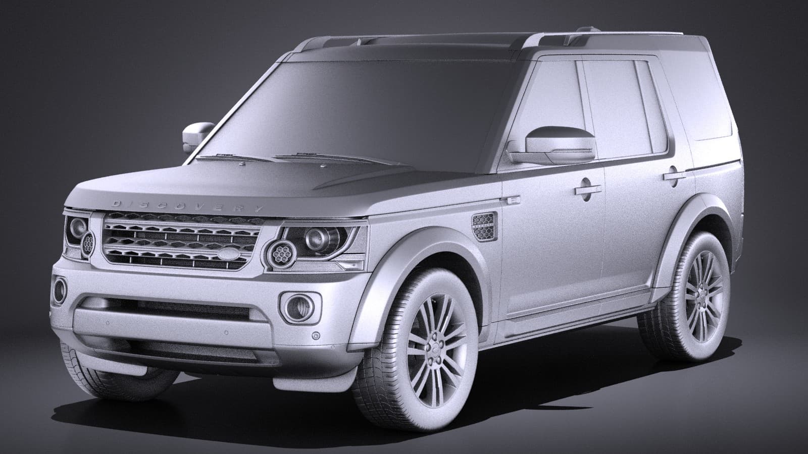 Land Rover Discovery 2014 (V-Ray) 3D Model by SQUIR
