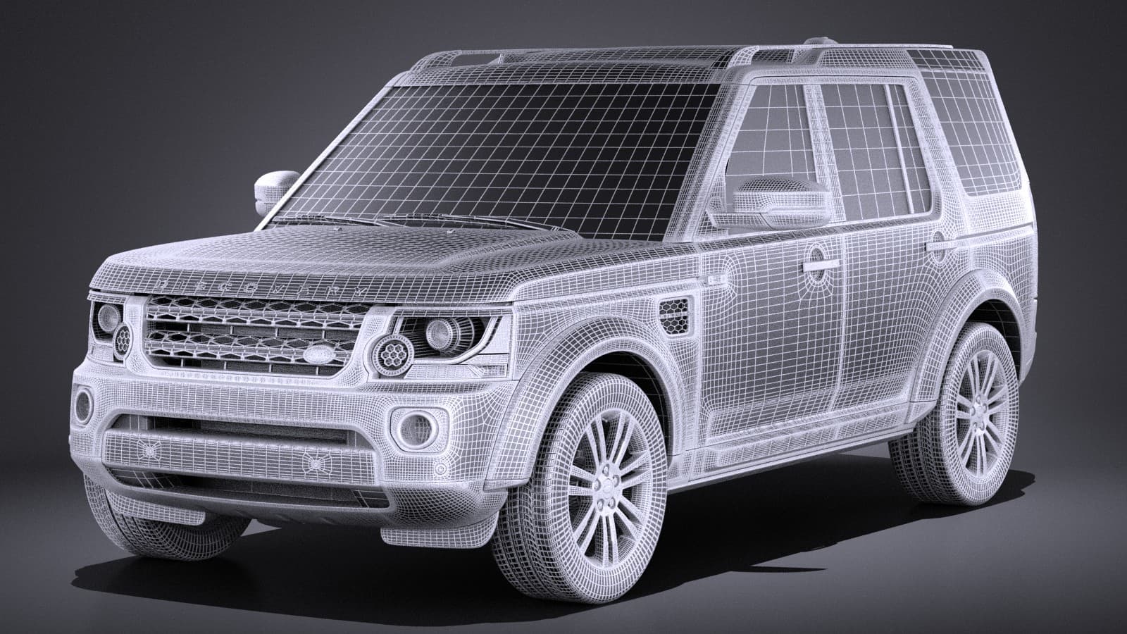 Land Rover Discovery 2014 (V-Ray) 3D Model by SQUIR
