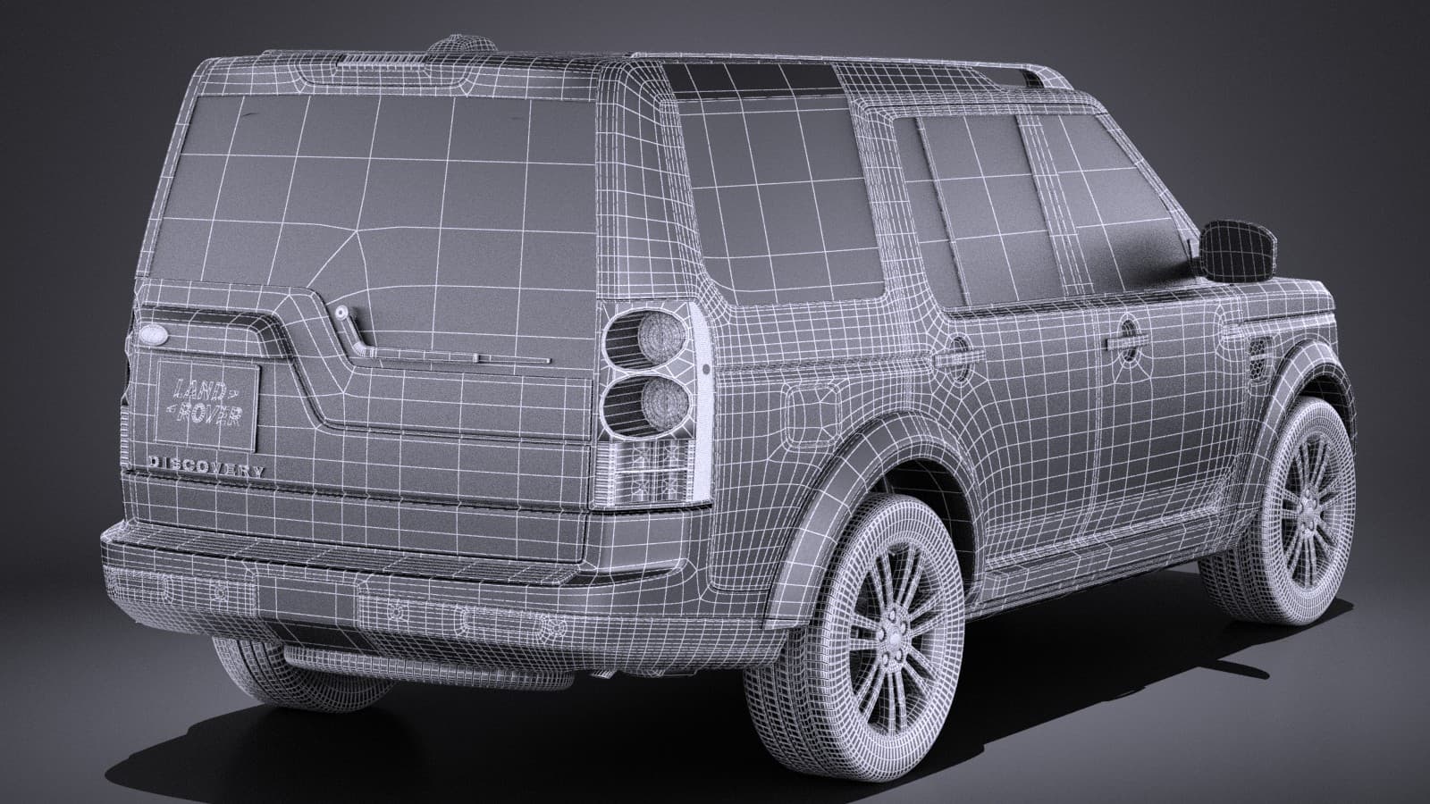 Land Rover Discovery 2014 (V-Ray) 3D Model by SQUIR