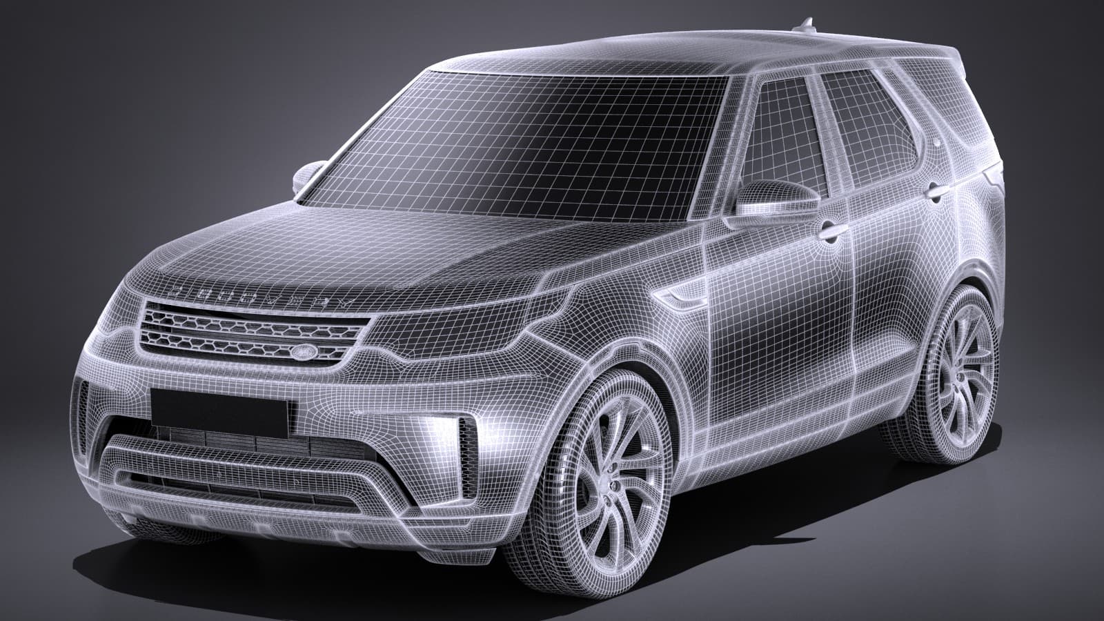 Land Rover Discovery 2017 - 3D Model by SQUIR