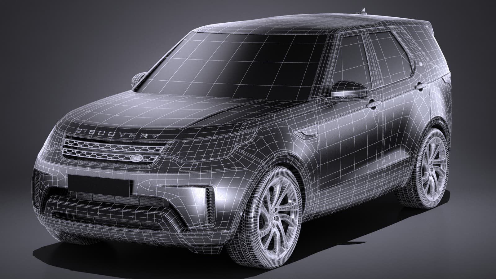 Land Rover Discovery 2017 - 3D Model by SQUIR