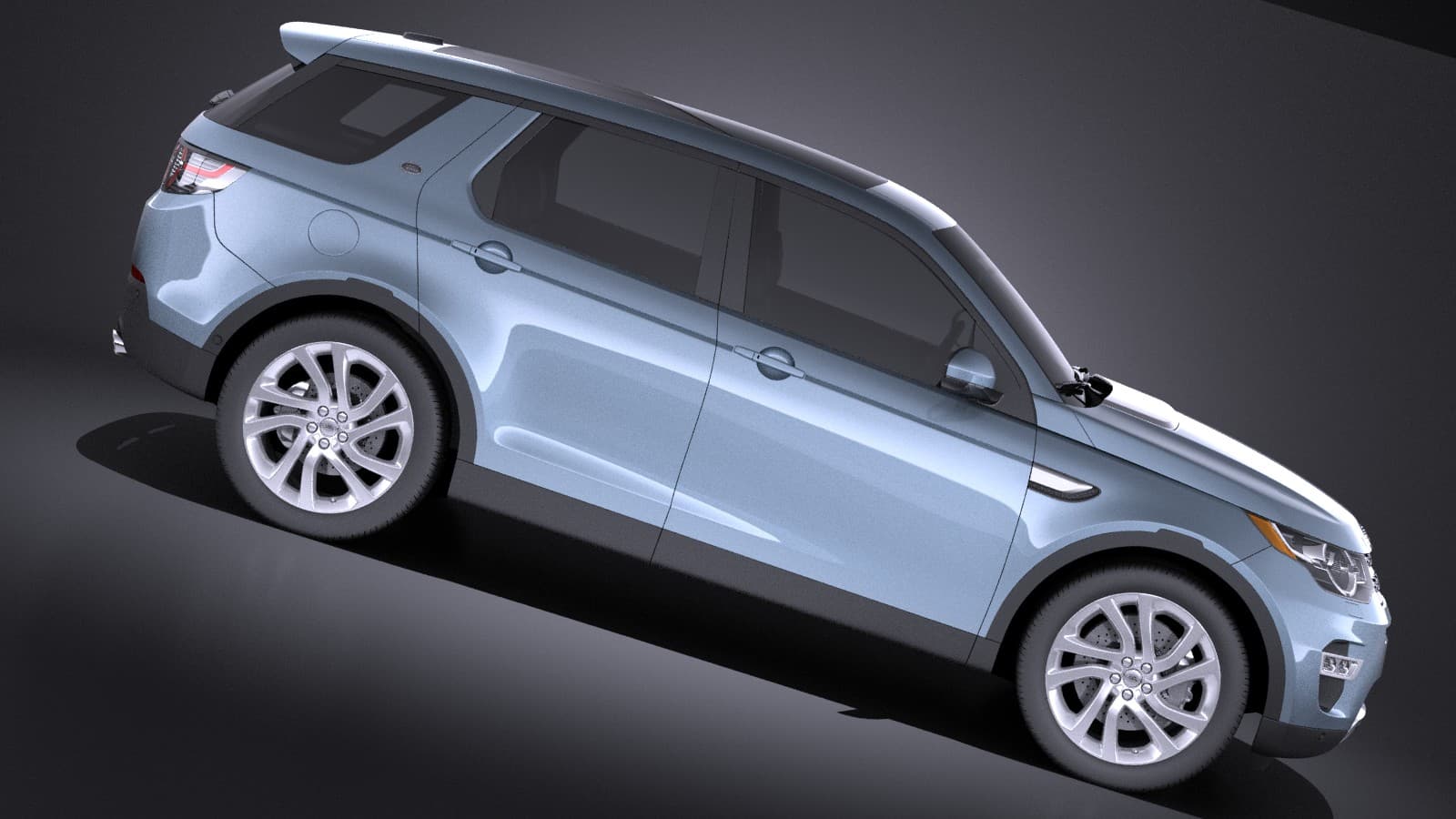 Land Rover Discovery Sport 2016 (V-Ray) 3D Model by SQUIR