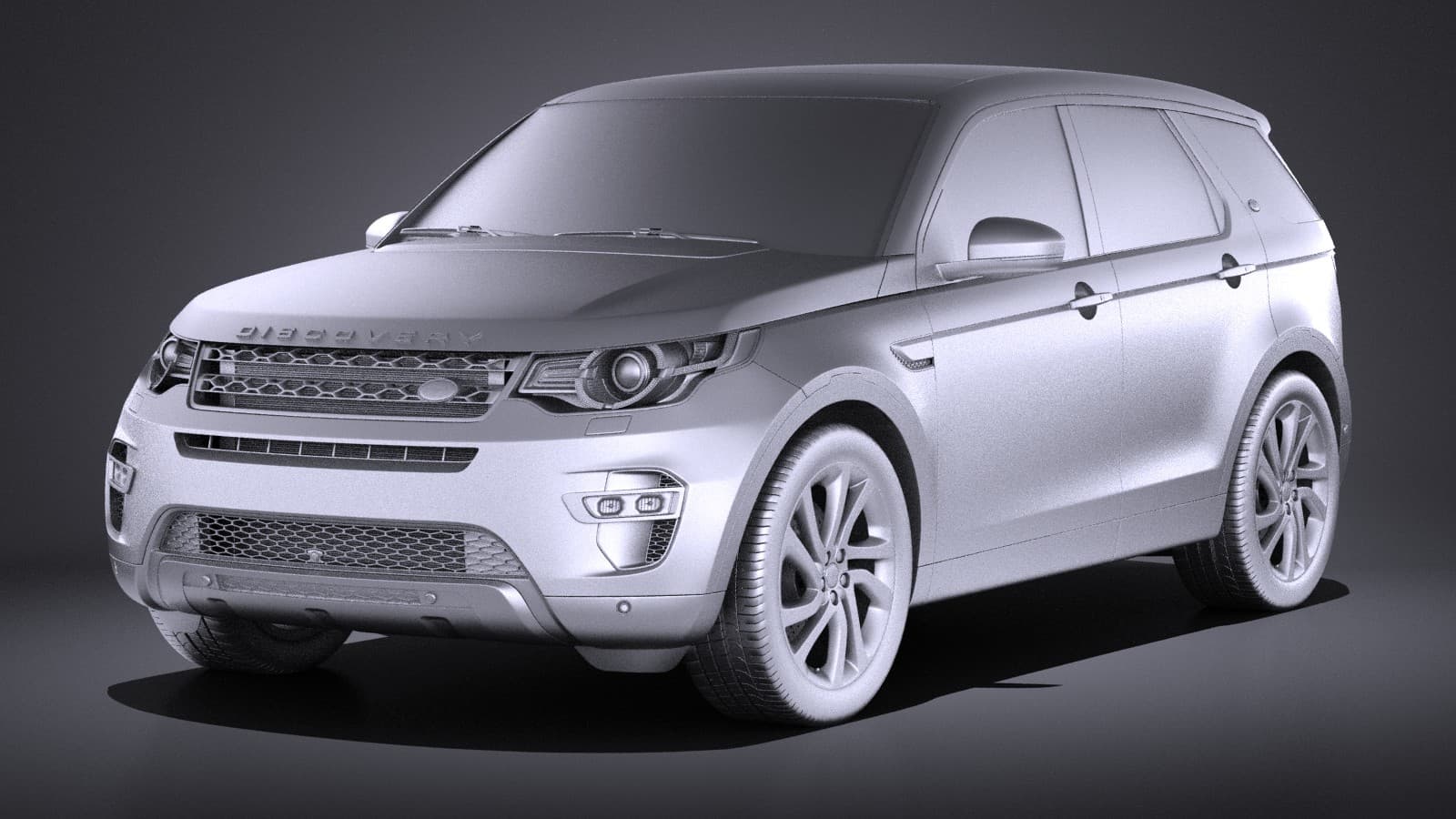 Land Rover Discovery Sport 2016 (V-Ray) 3D Model by SQUIR