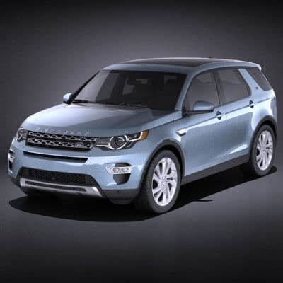 Land Rover Discovery Sport 2016 (V-Ray) 3D Model by SQUIR