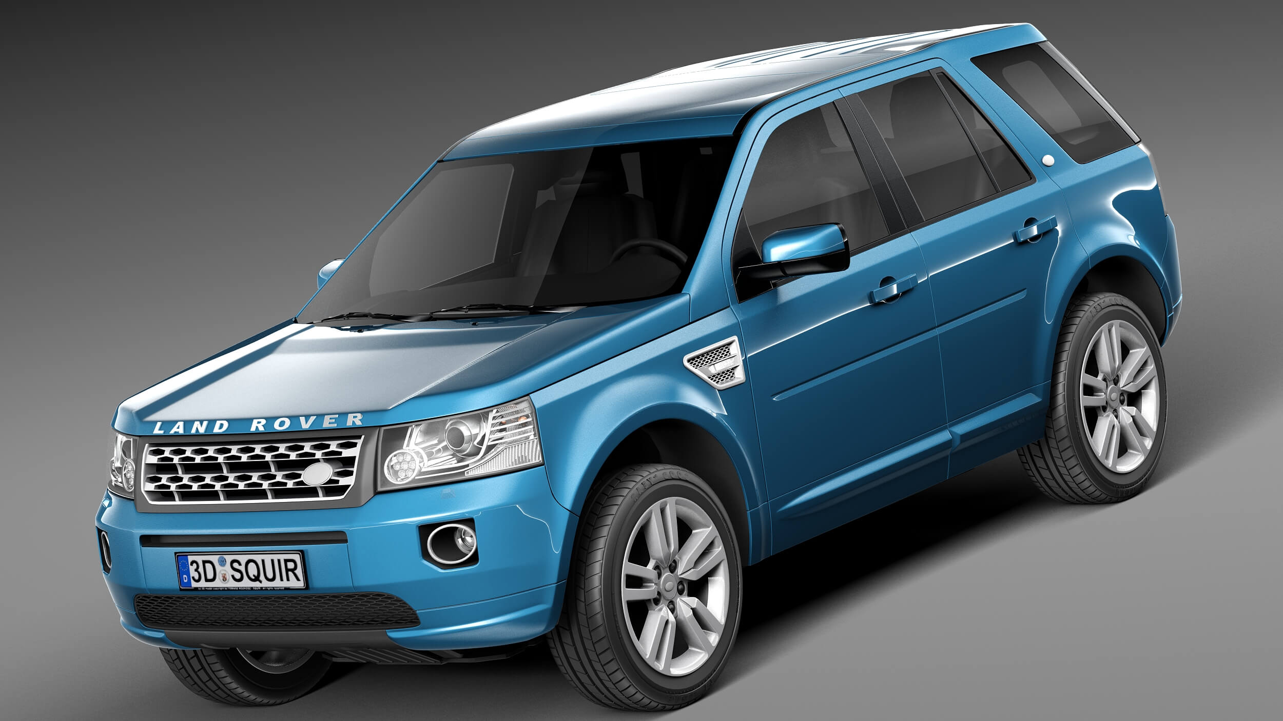 Land Rover Freelander 2013 - 3D Model by SQUIR