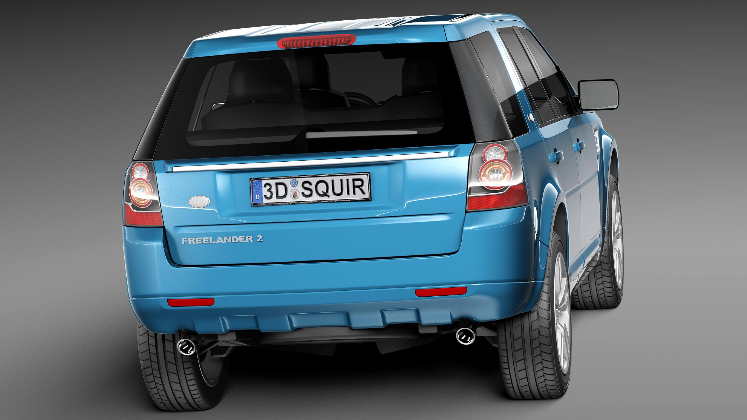 Land Rover Freelander 2013 - 3D Model by SQUIR