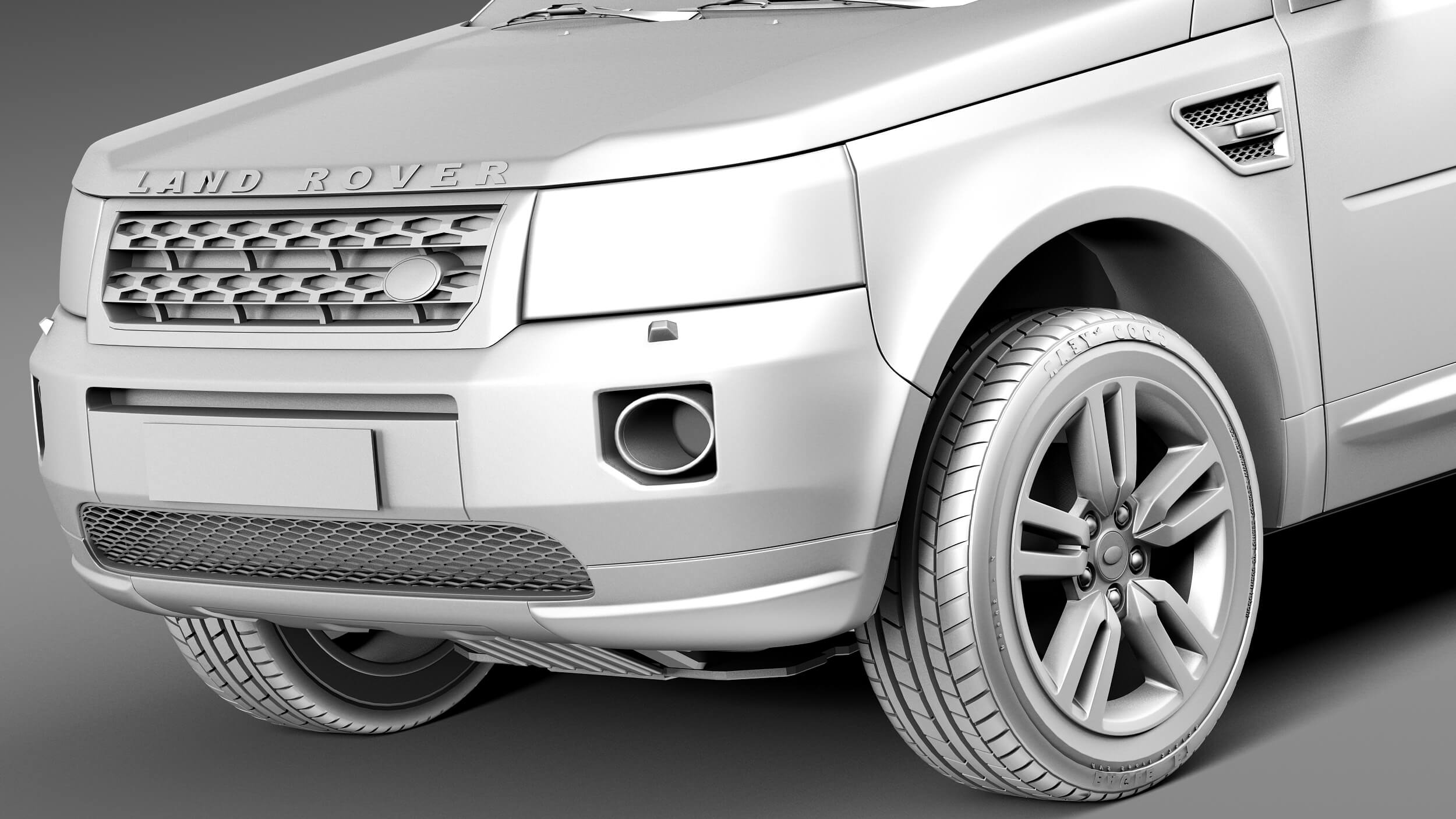 Land Rover Freelander 2013 - 3D Model by SQUIR