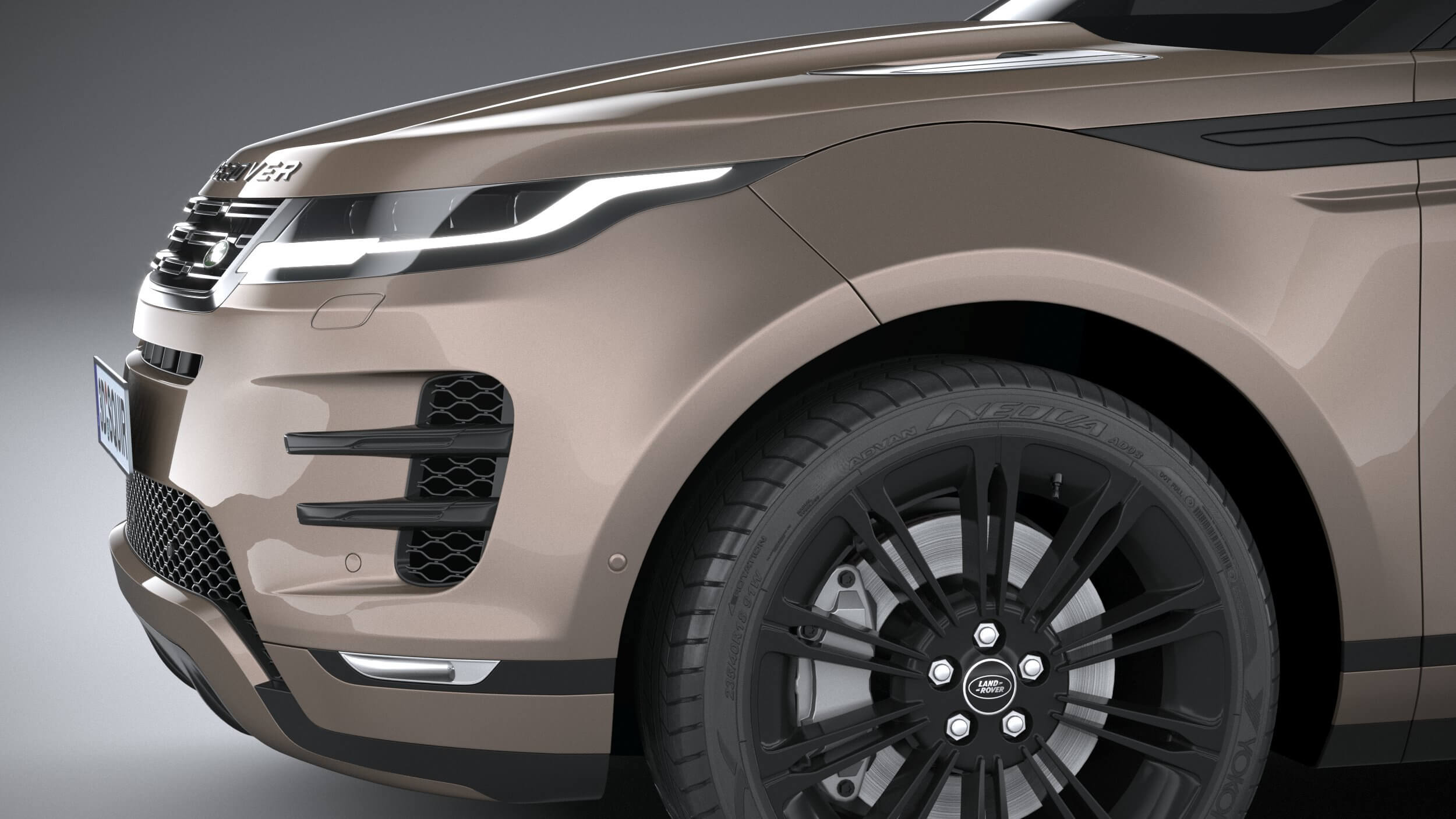 Land Rover Range Rover Evoque 2024 - 3D Model by SQUIR