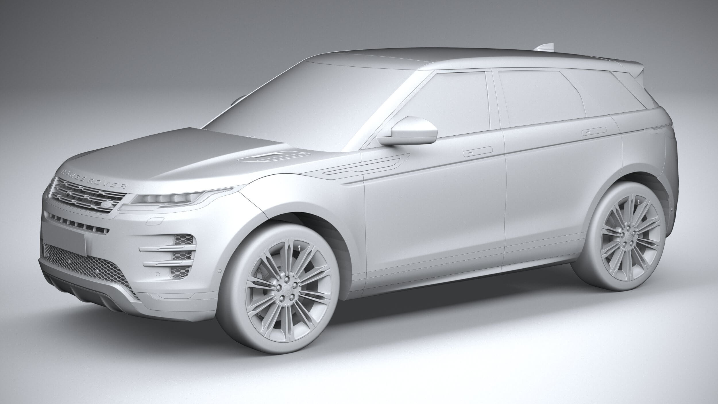 Land Rover Range Rover Evoque 2024 - 3D Model by SQUIR