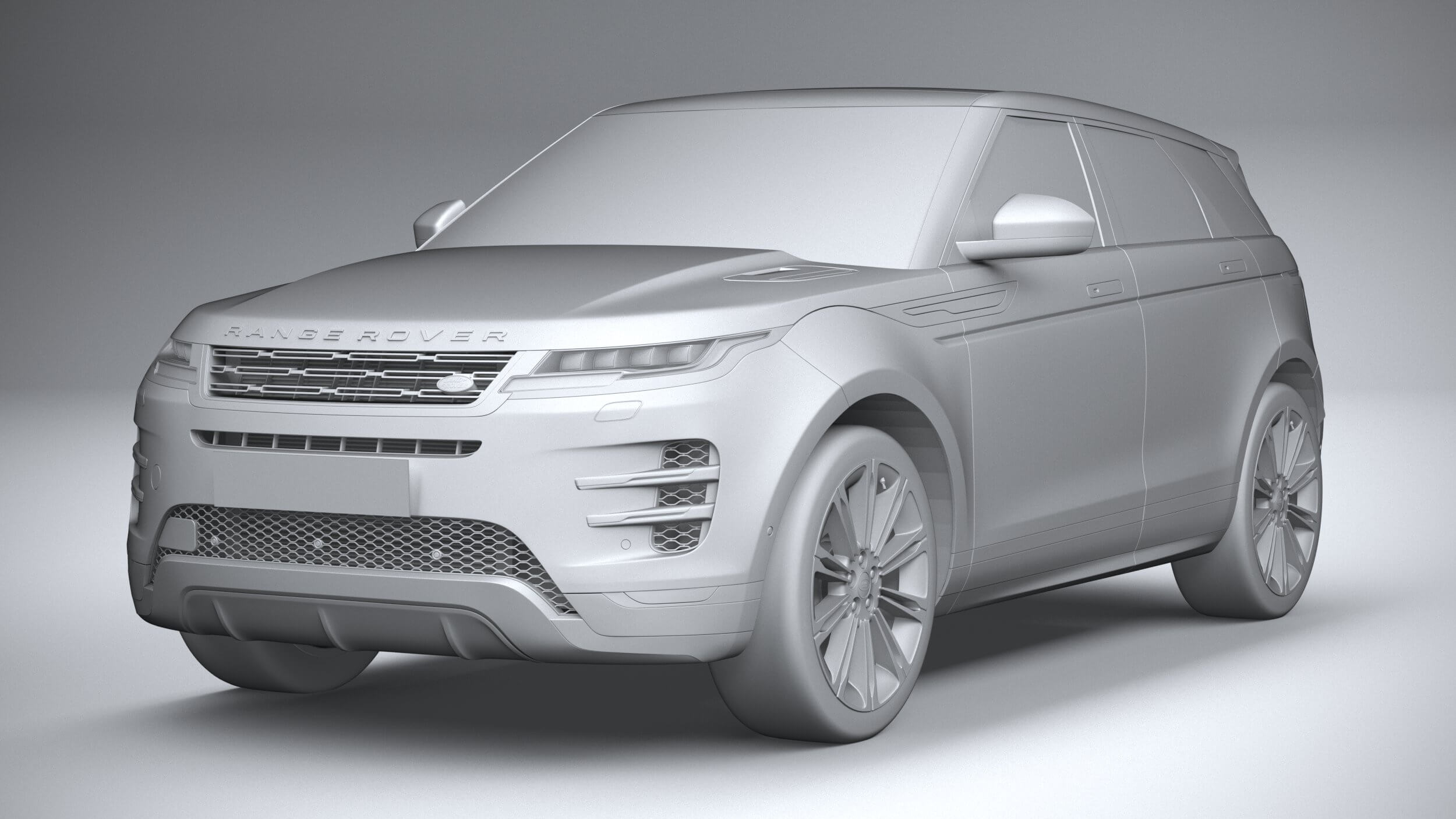 Land Rover Range Rover Evoque 2024 - 3D Model by SQUIR