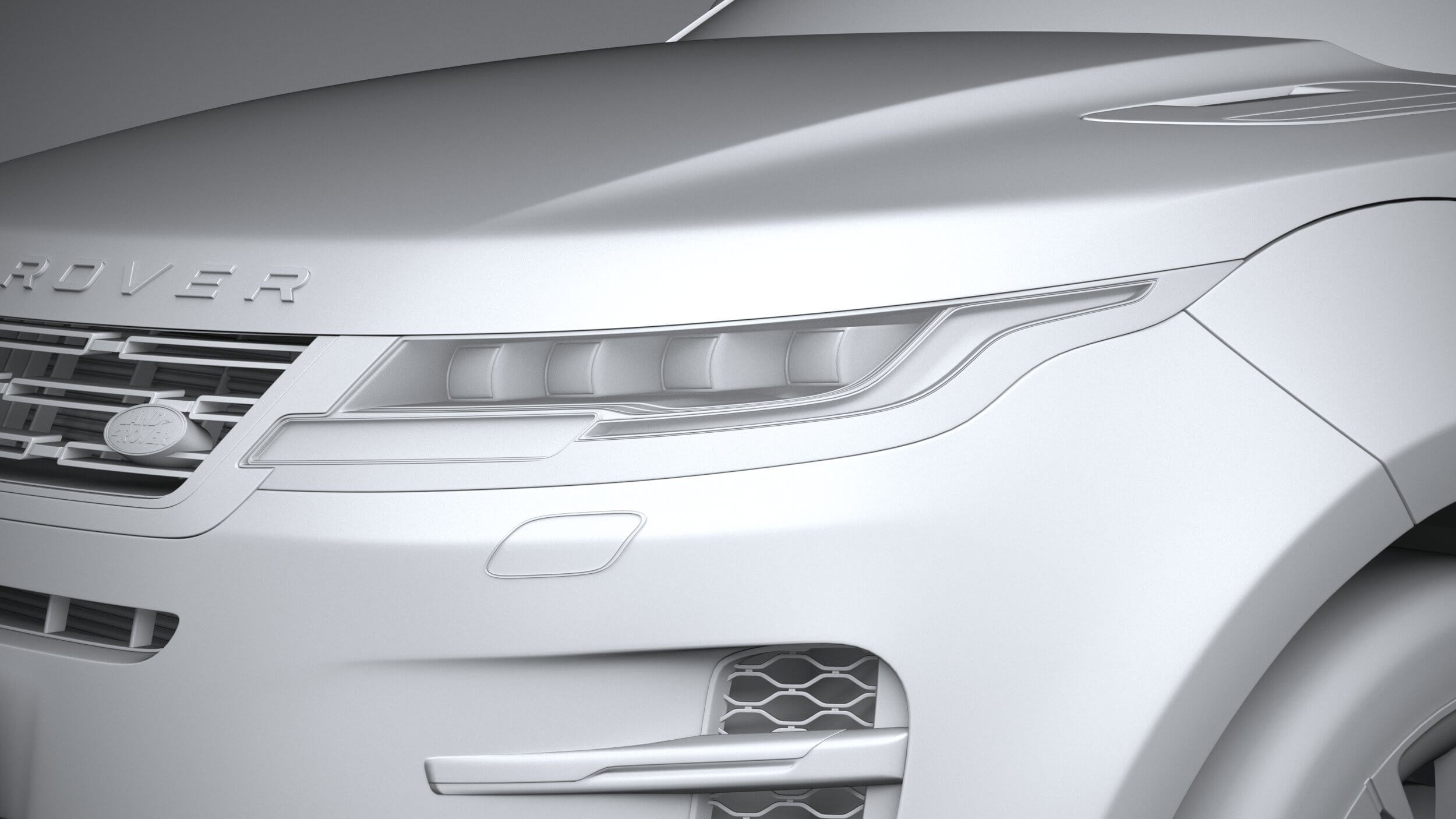 Land Rover Range Rover Evoque 2024 - 3D Model by SQUIR