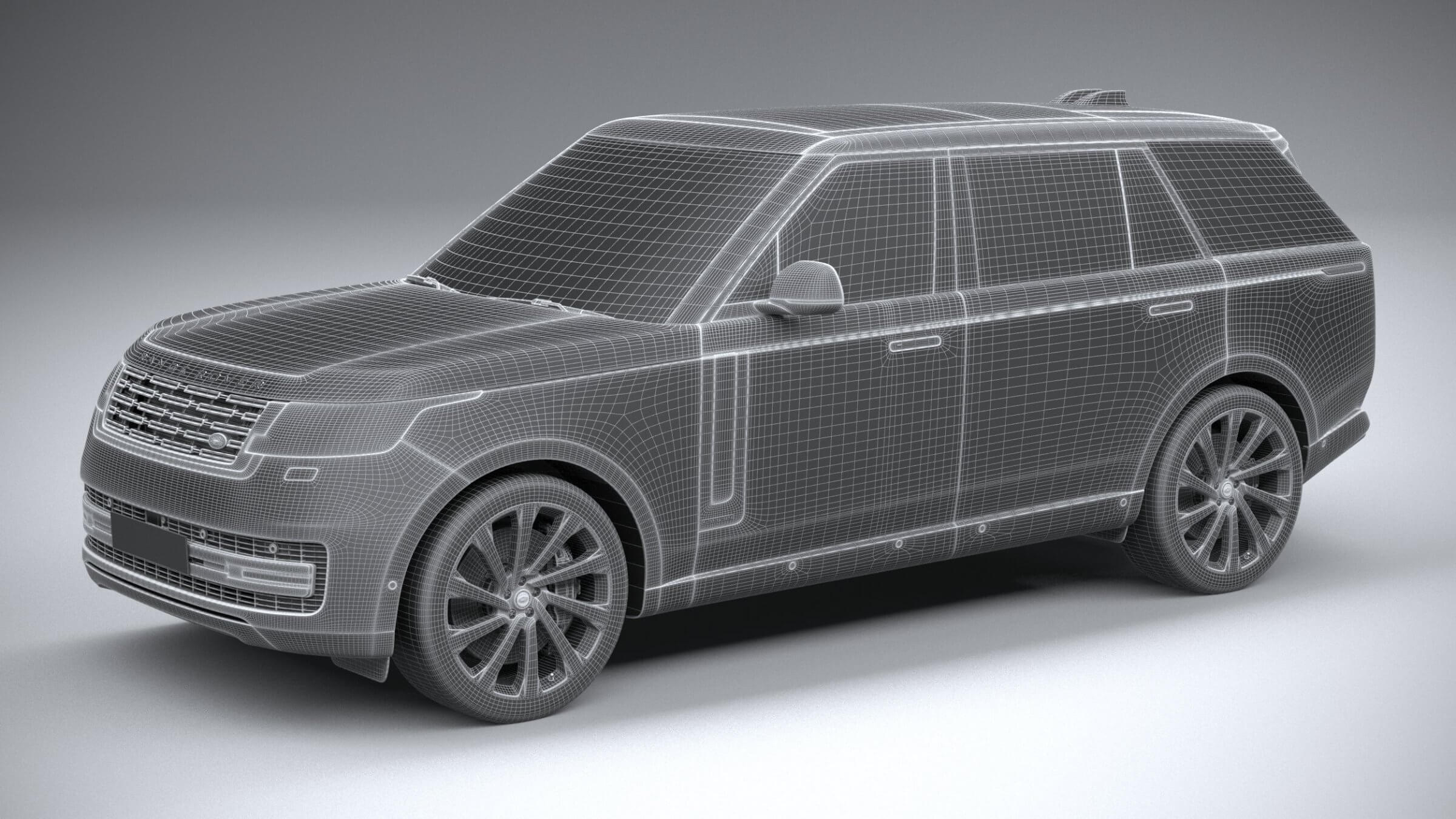 Land Rover Range Rover LWB 2022 - 3D Model by SQUIR