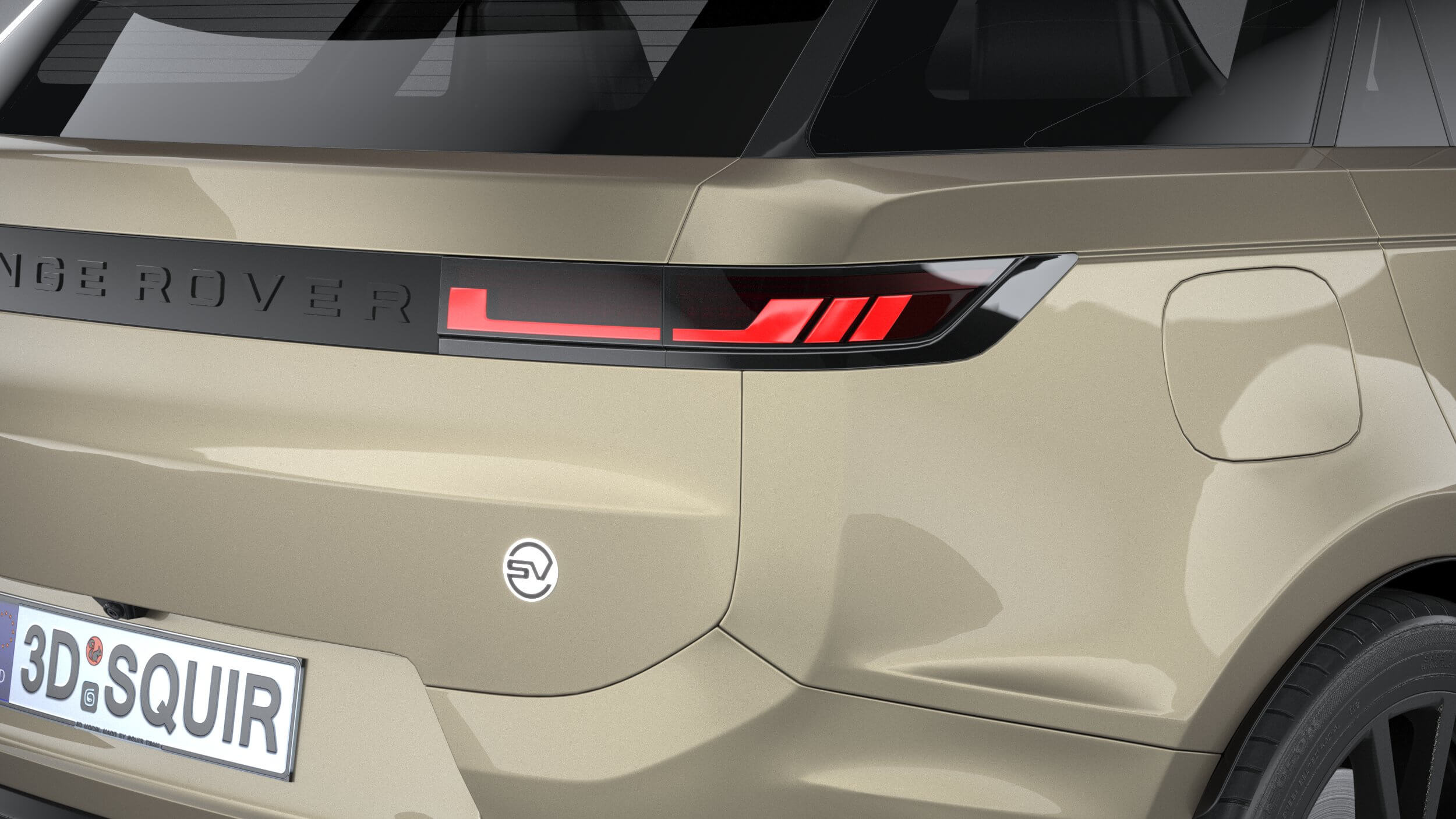 Land Rover Range Rover Sport SV 2024 - 3D Model by SQUIR